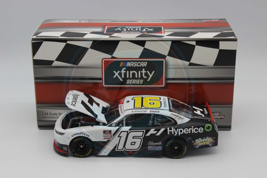 AJ Allmendinger 2021 Hyperice Charlotte ROVAL Xfinity Series Win 1:24 ...
