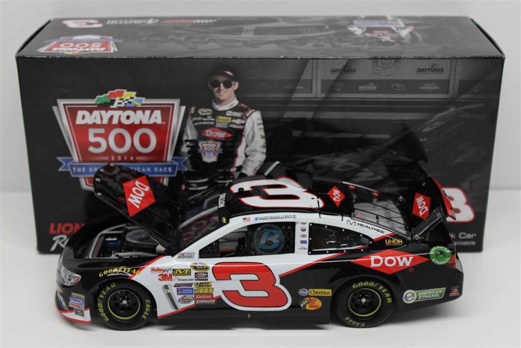 Austin Dillon 2014 Dow Daytona 500 Pole Win 1:24 Nascar Diecast