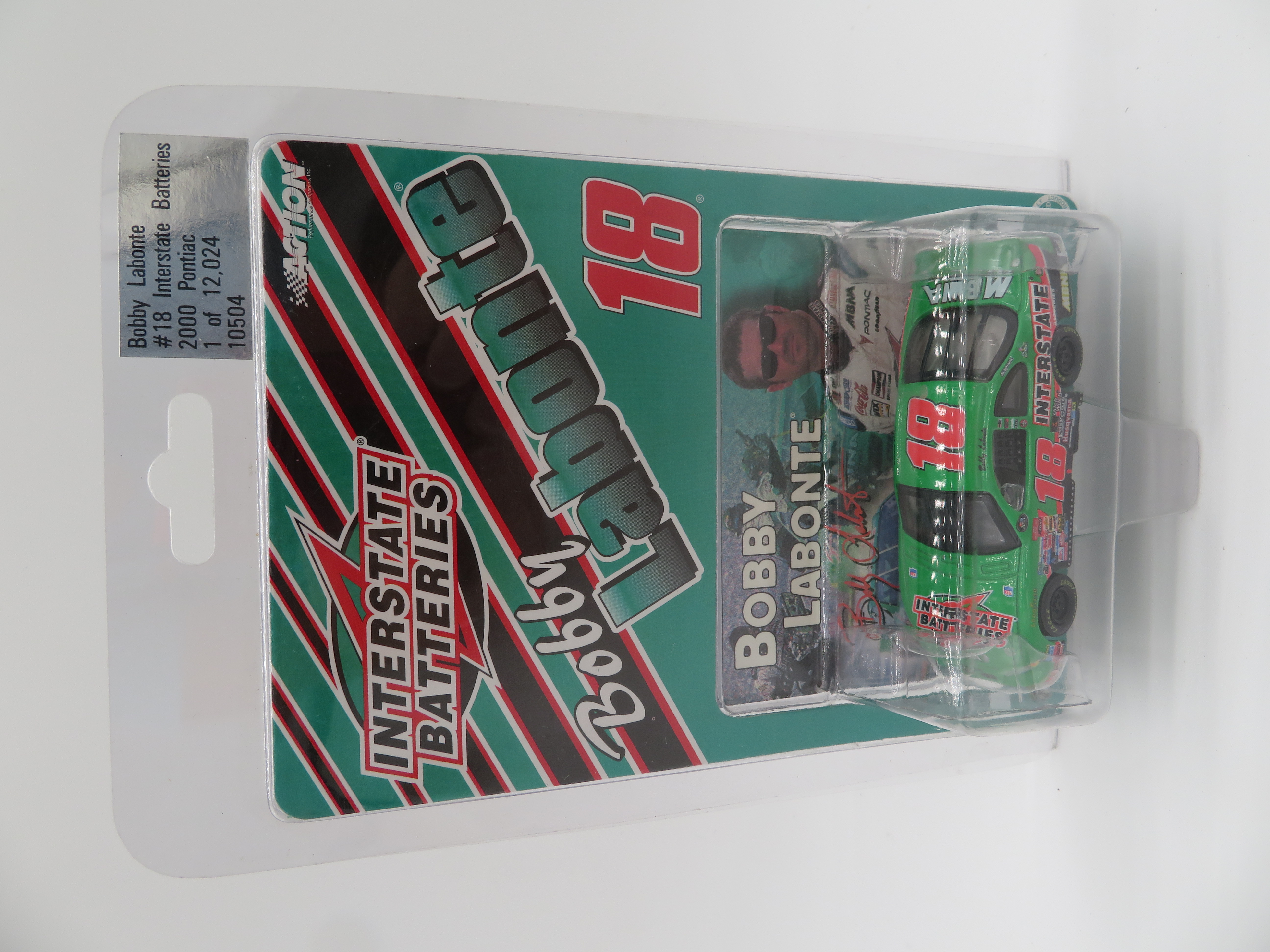 Bobby Labonte 2000 #18 Interstate Batteries 1:64 Nascar Diecast