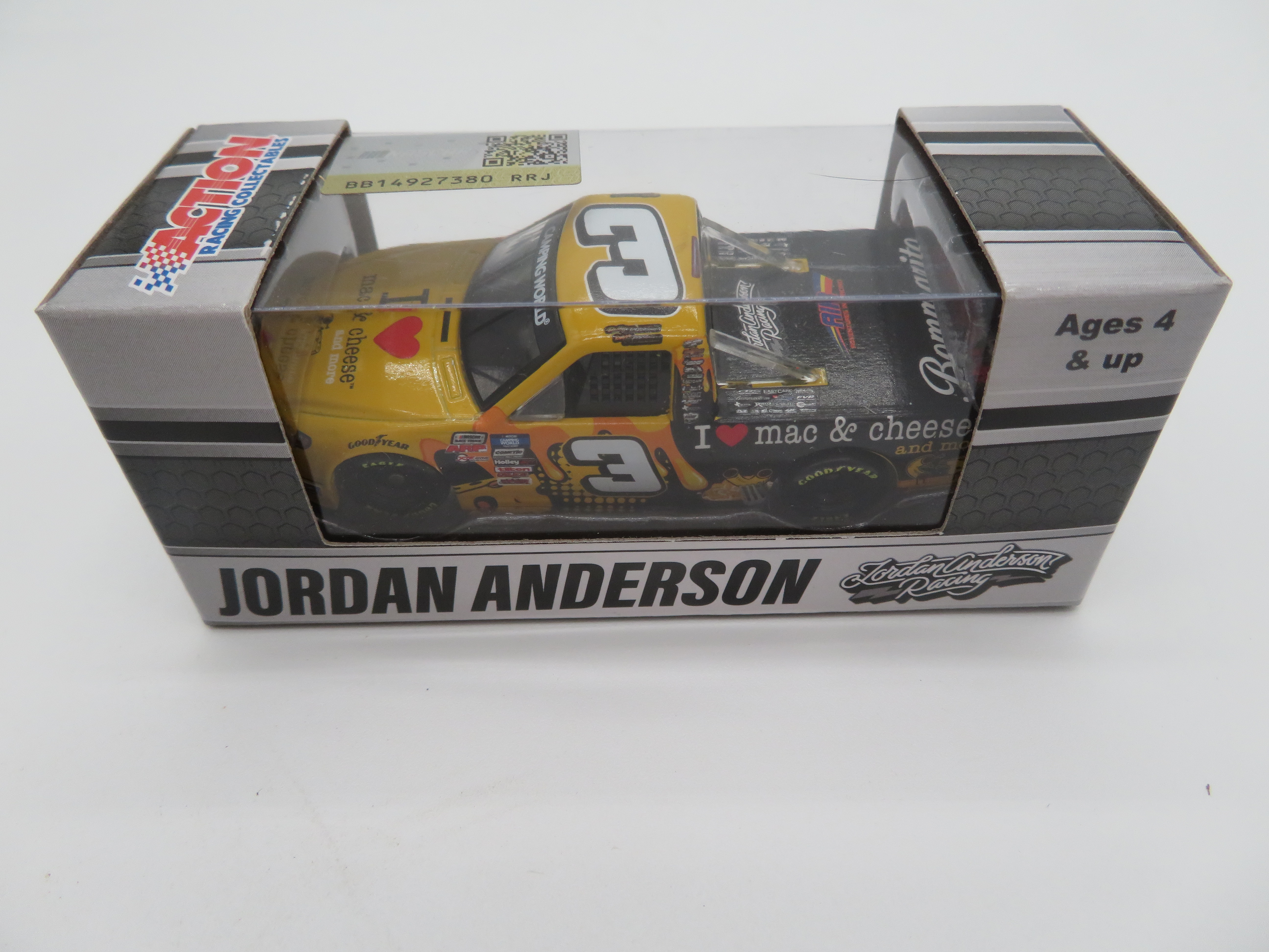 Bobby Reuse 2021 #3 I Heart Mac & Cheese 1:64 Nascar Diecast