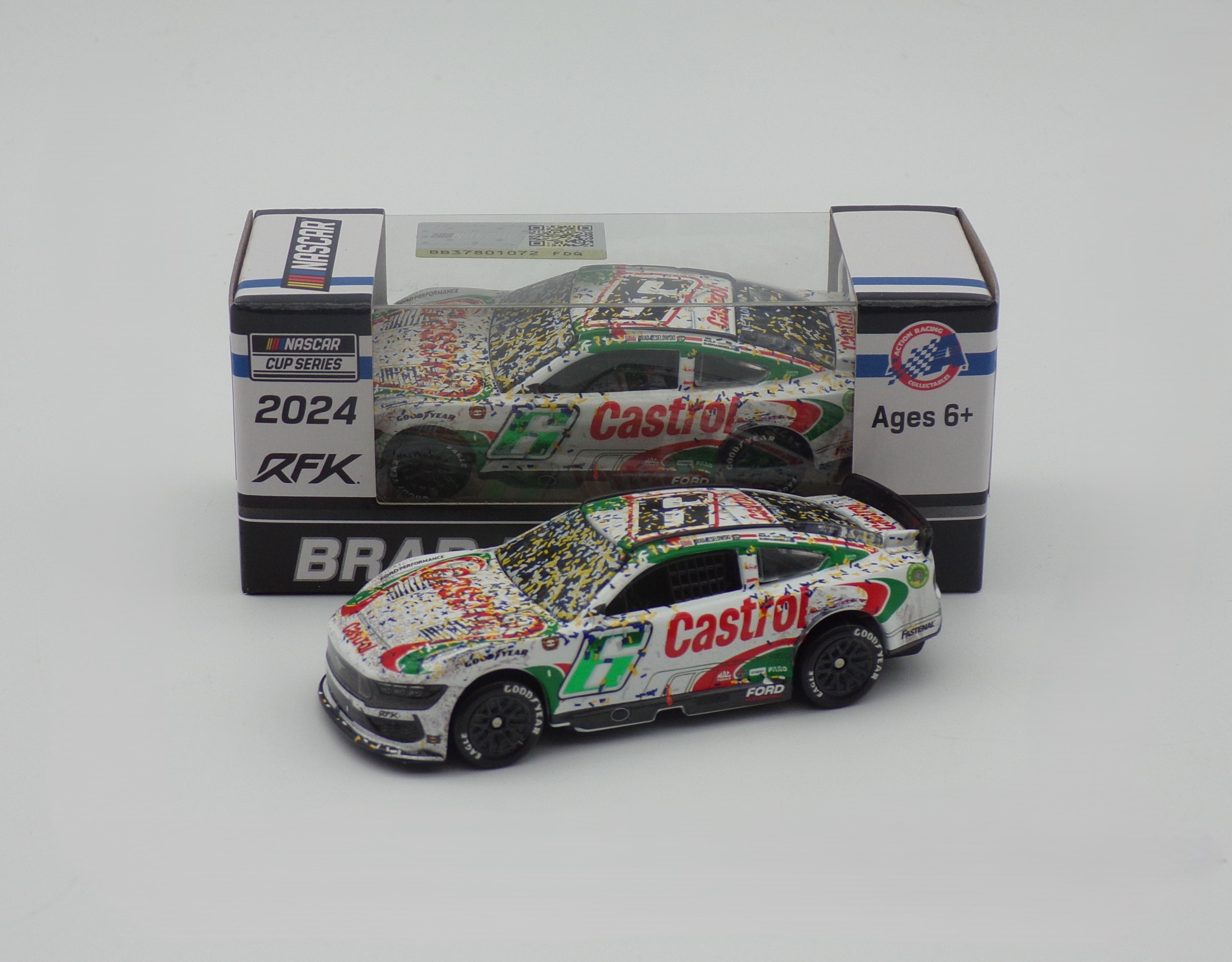 Brad Keselowski 2024 Castrol Throwback 5/12/24 Darlington Race Win 1:64 ...