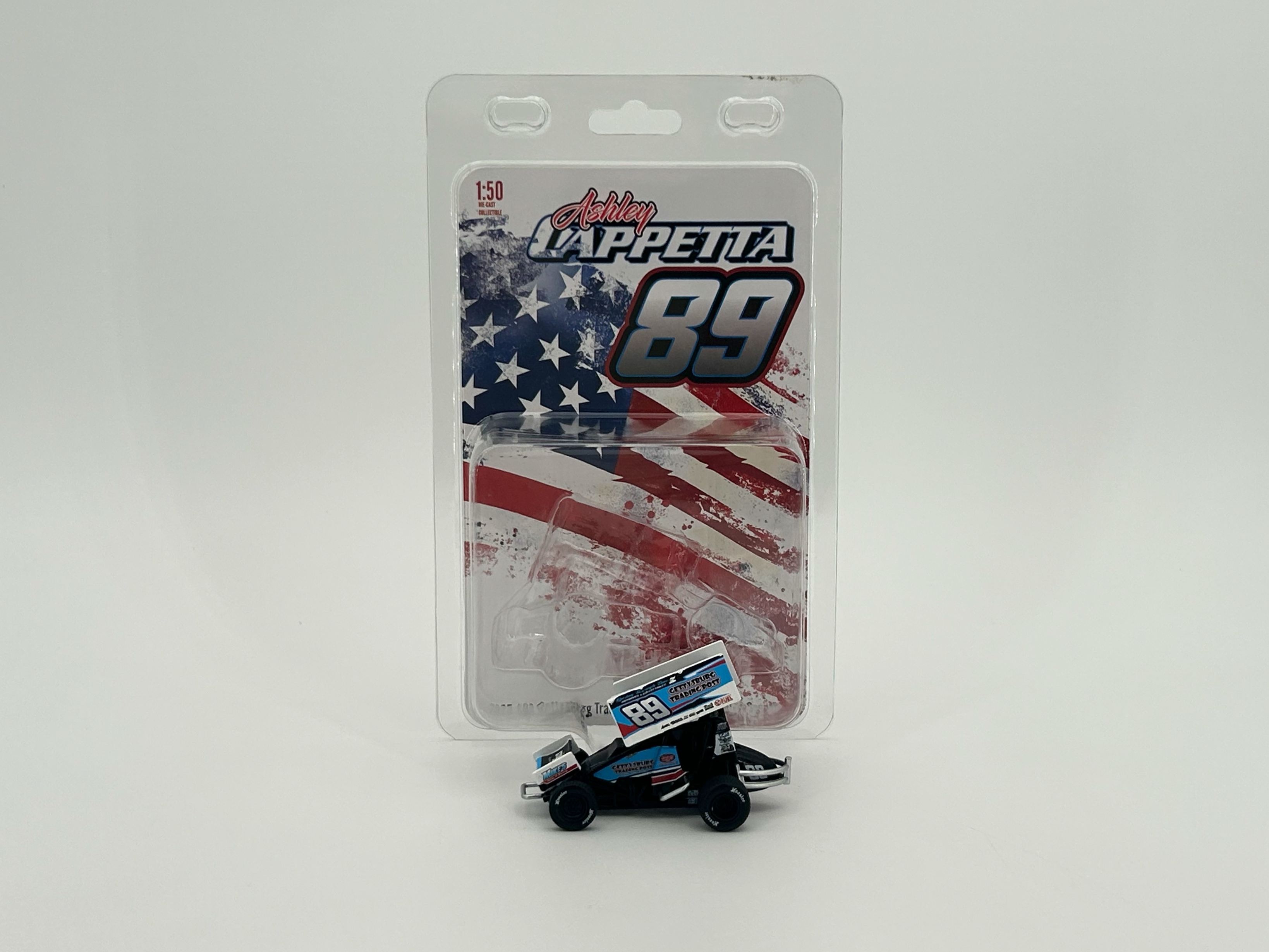 Ashley Cappetta 2025 Gettysburg Trading Post #89 1:50 Sprint Car Diecast