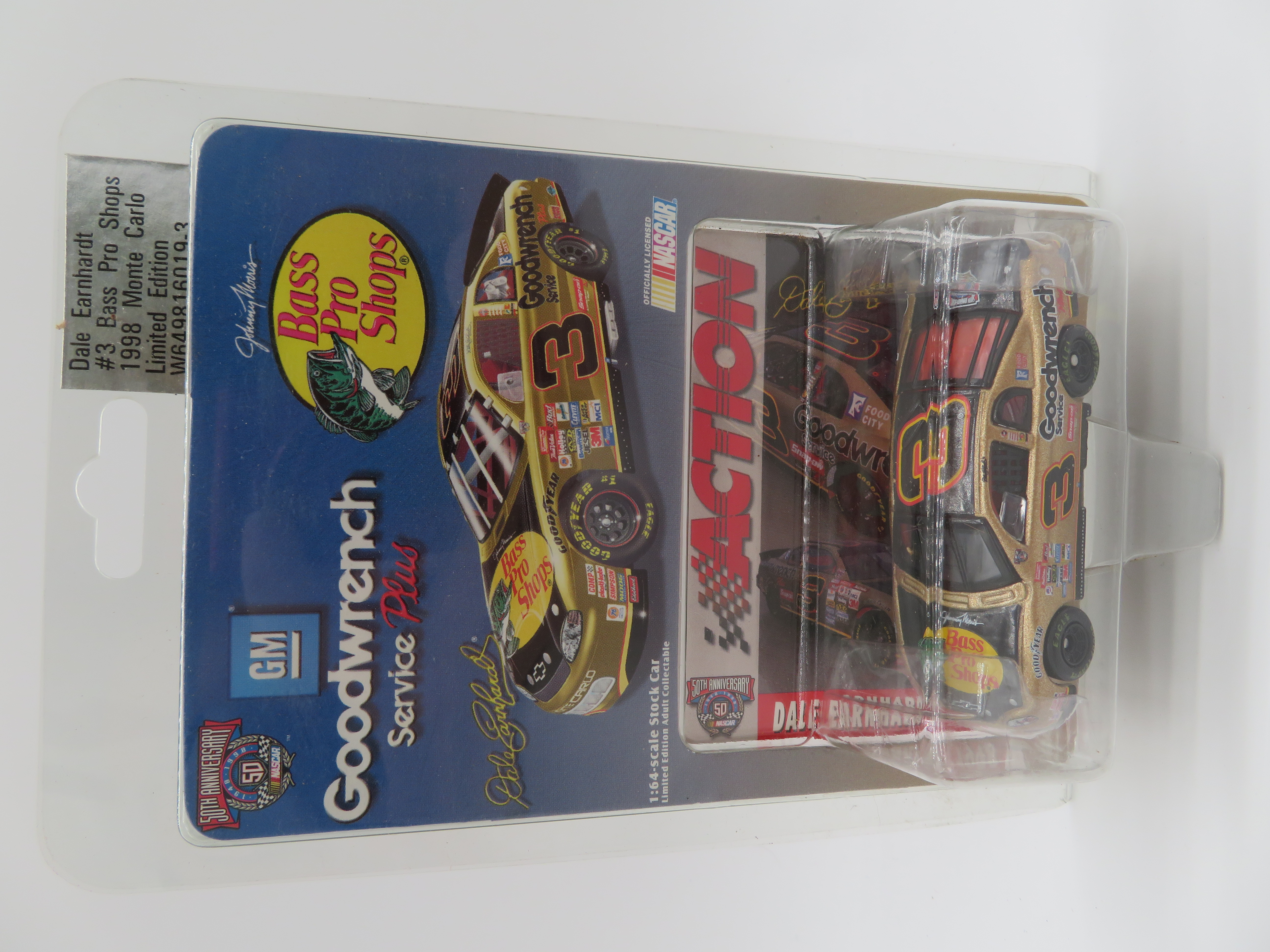Dale Earnhardt Sr 1998 Bass Pro Shops 1:64 Nascar Diecast