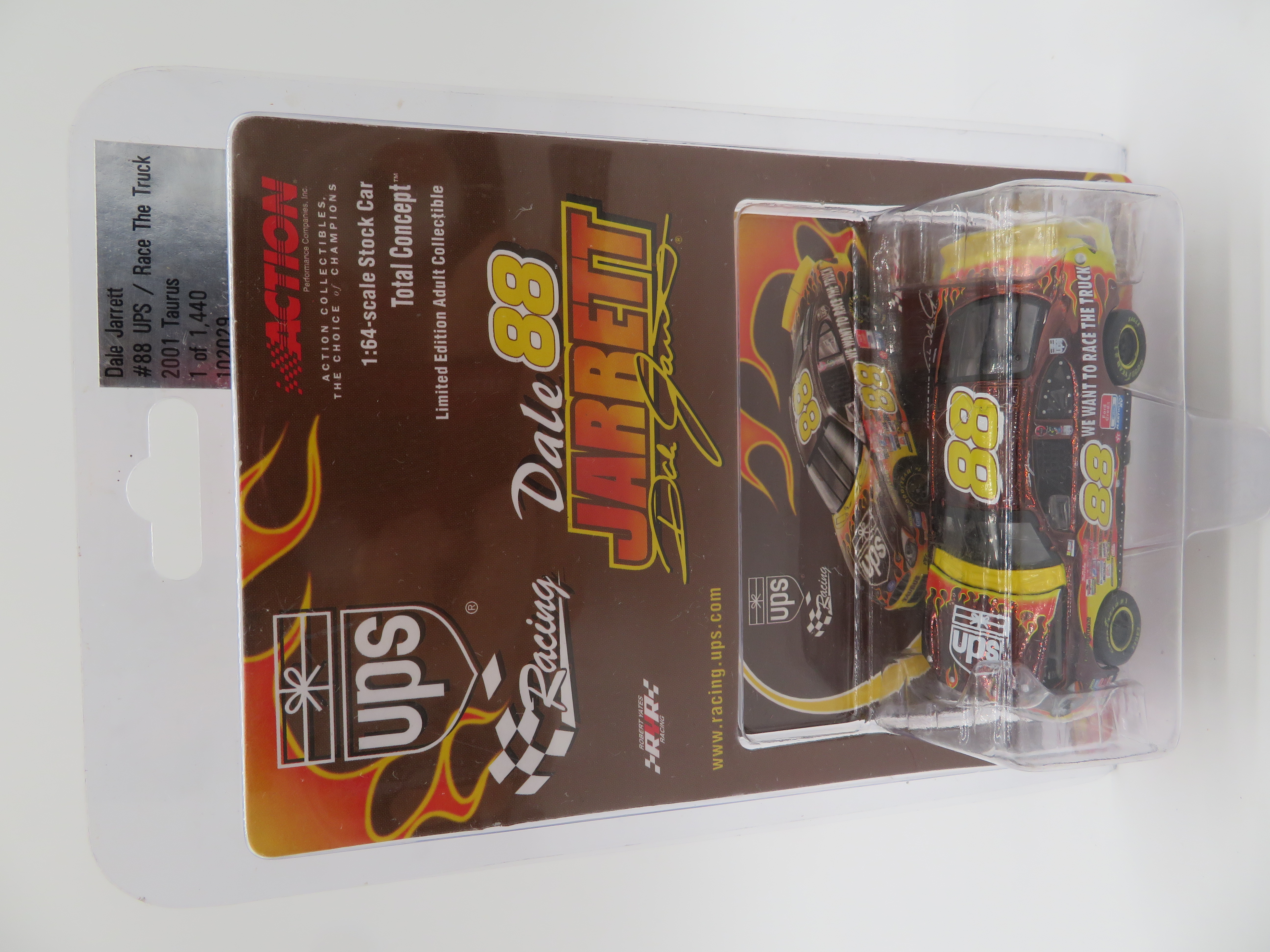 Dale Jarrett 2001 #88 UPS / Race The Truck 1:64 Color Chrome Total ...