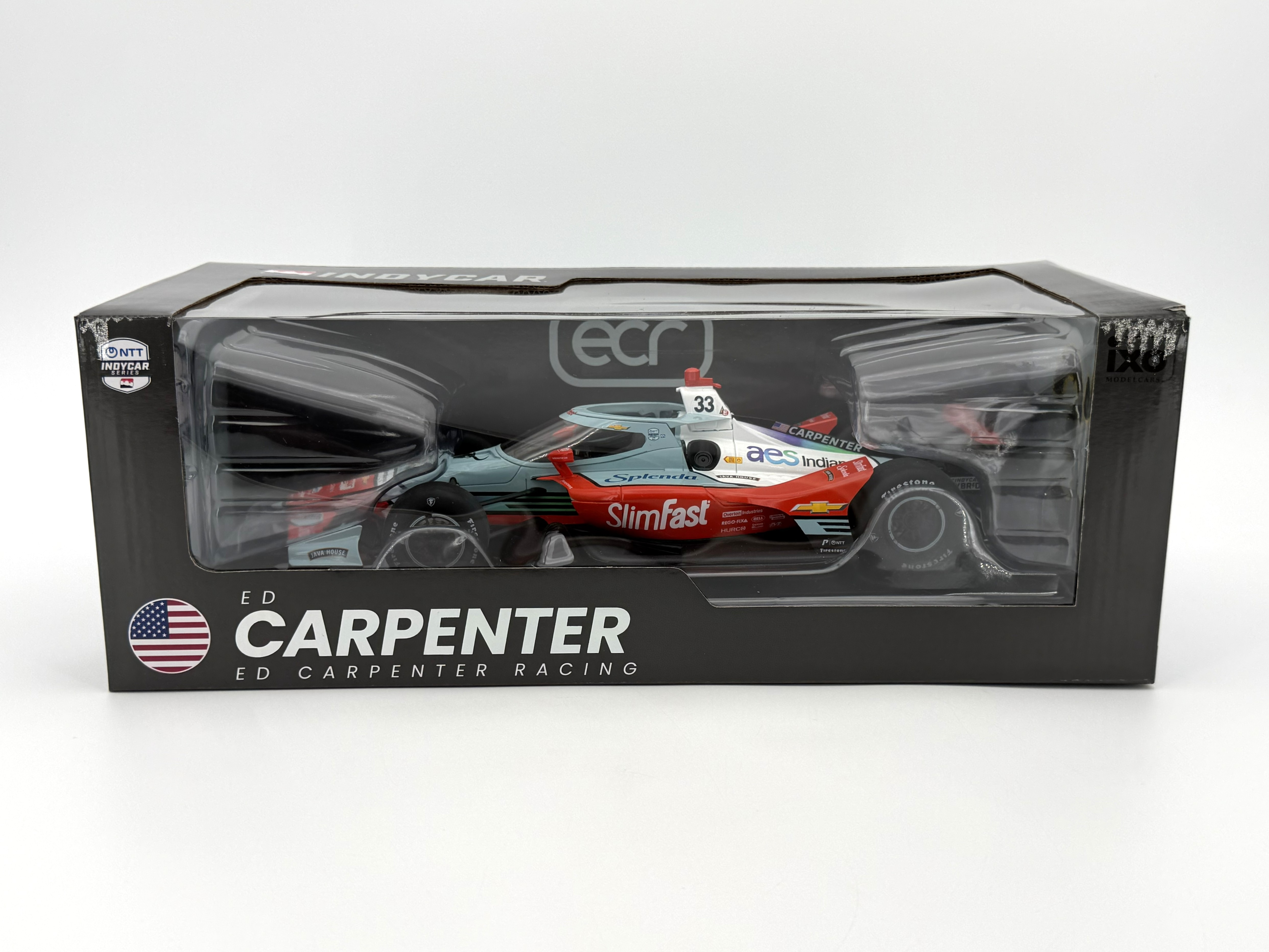 Ed Carpenter #33 2026 Ed Carpenter Racing Slim Fast 1:18 Scale IndyCar ...
