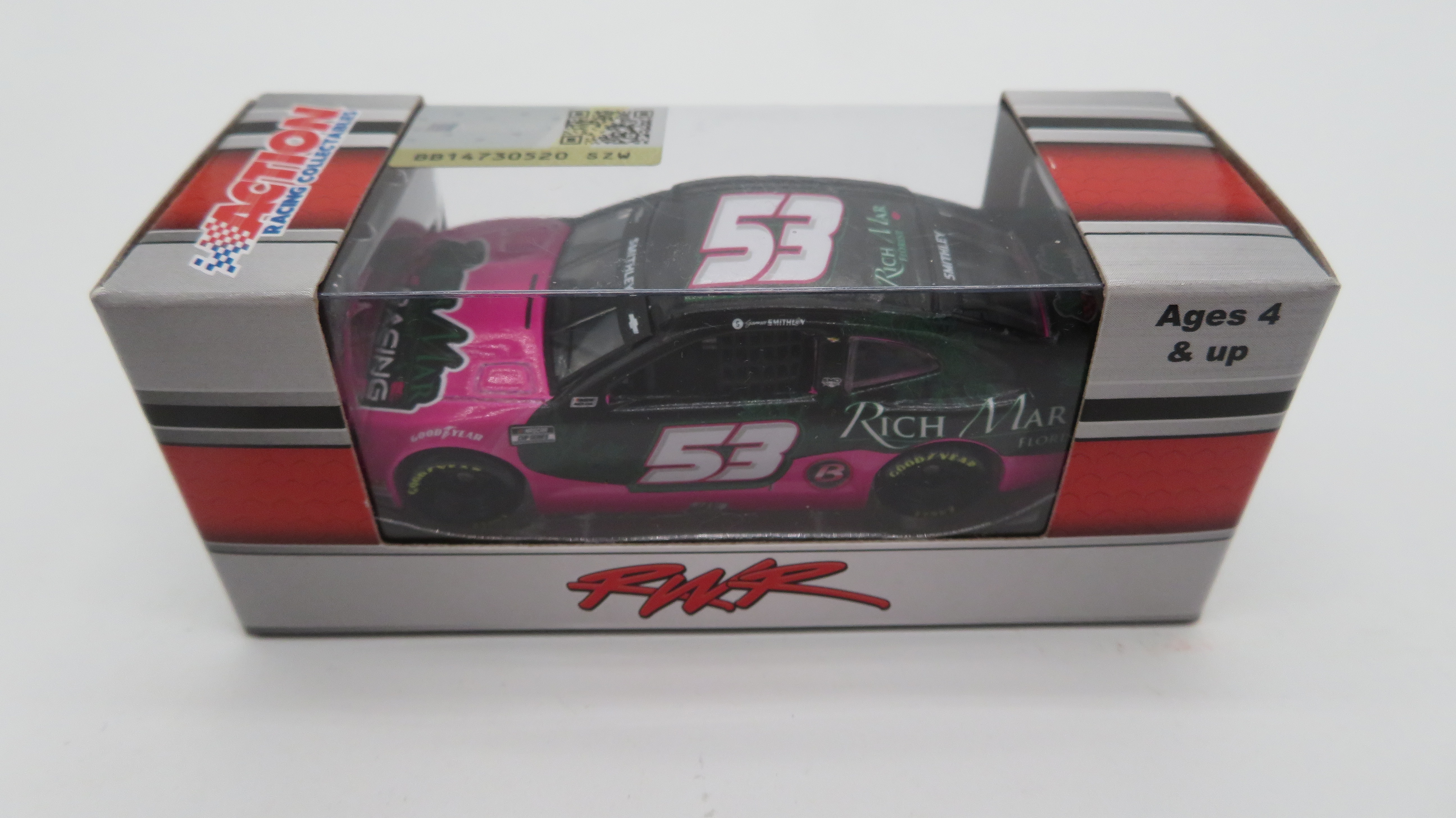 Garrett Smithley 2021 #53 Rich Mar Florist 1:64 Nascar Diecast