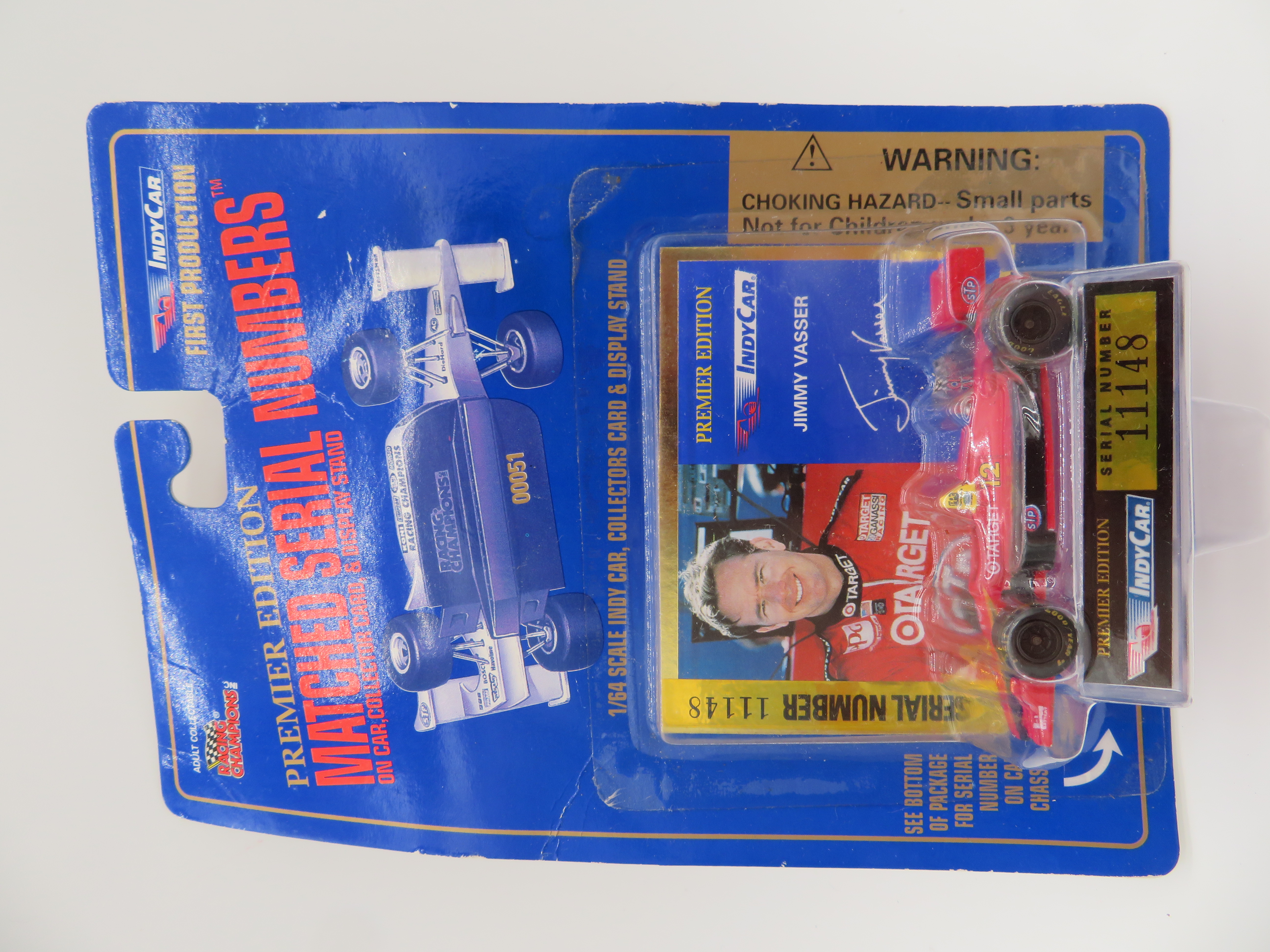 Jimmy Vasser #12 Target 1:64 Indy Car Racing Champions Premier Edition ...