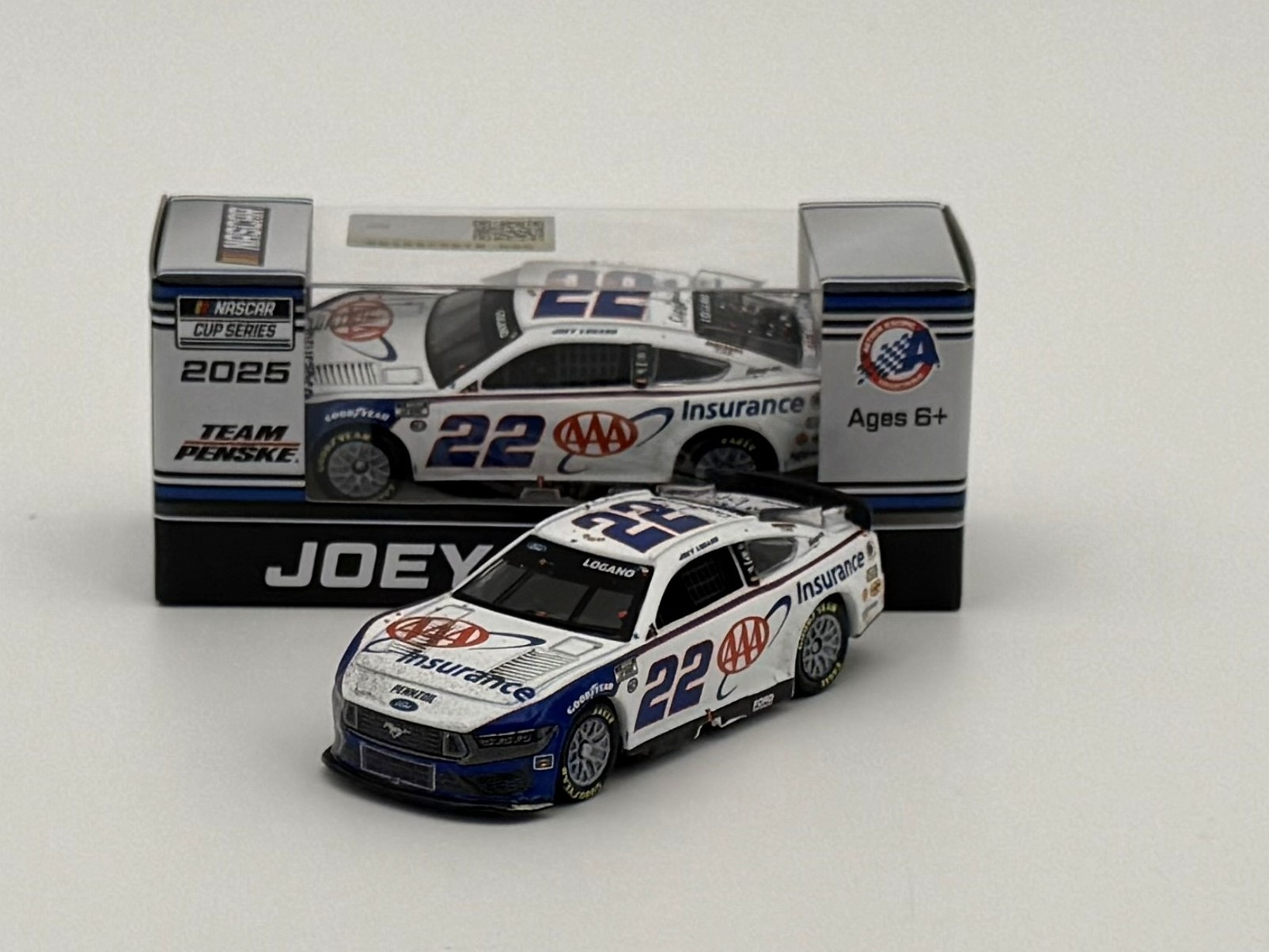 Joey Logano 2025 AAA Insurance Texas 5/4/25 Race Win 1:64 Nascar Diecast