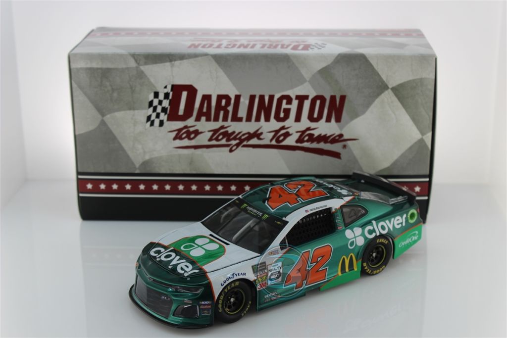 Kyle Larson 2019 Clover Darlington Throwback 1:24 Liquid Color Nascar ...