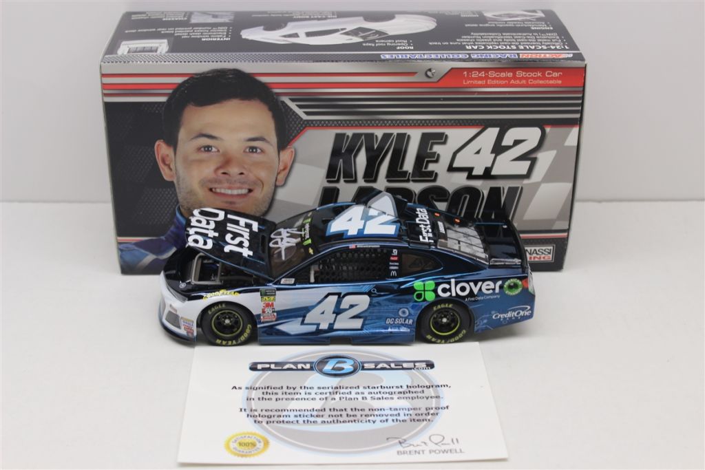 Kyle Larson 2018 First Data 1:24 Color Chrome Nascar Diecast