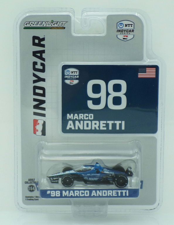 Marco Andretti / Andretti Autosport #98 TBD - NTT IndyCar Series 1:64 ...