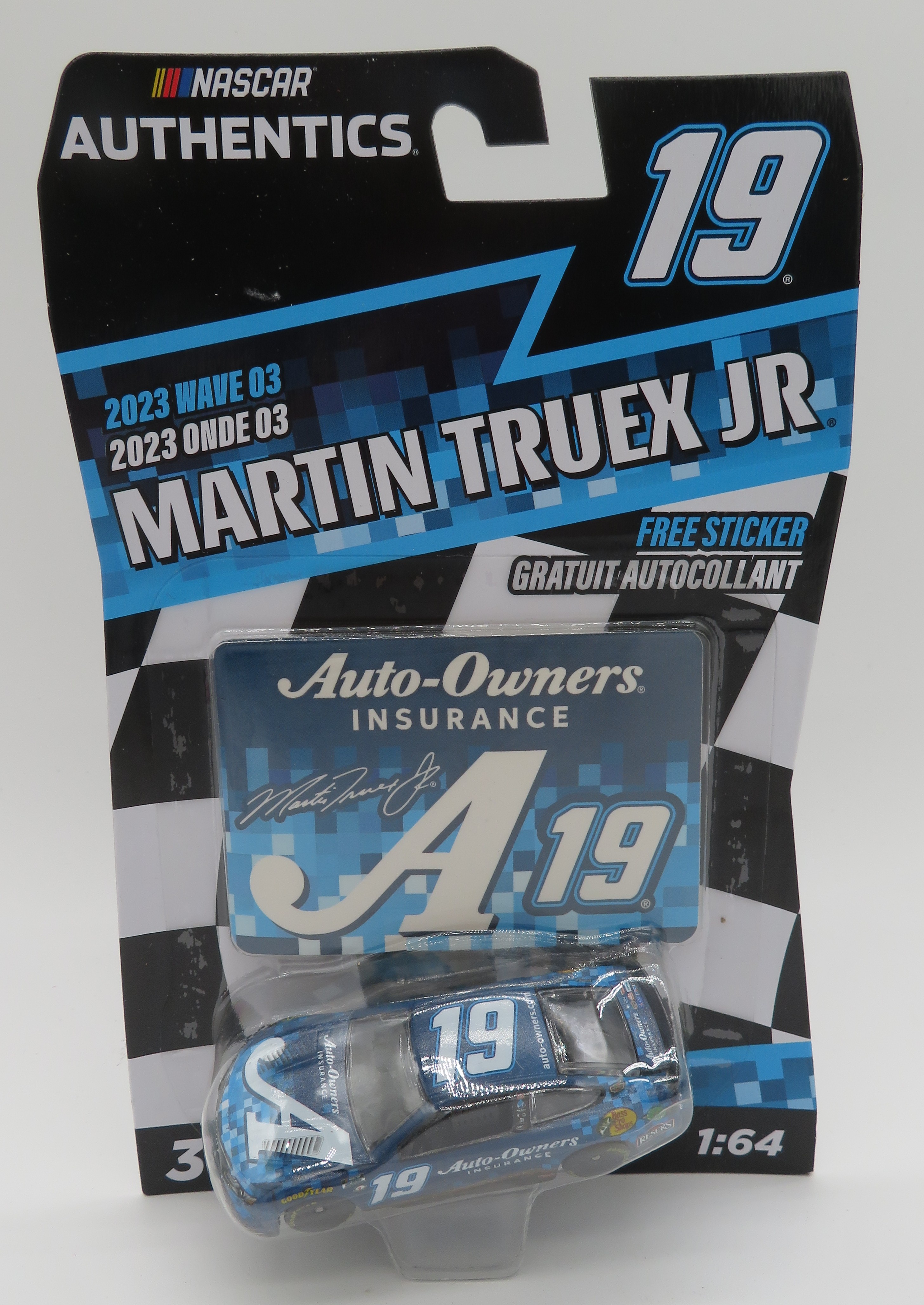 Martin Truex Jr 2023 Auto Owners Insurance 1:64 2023 Wave 3 Nascar ...
