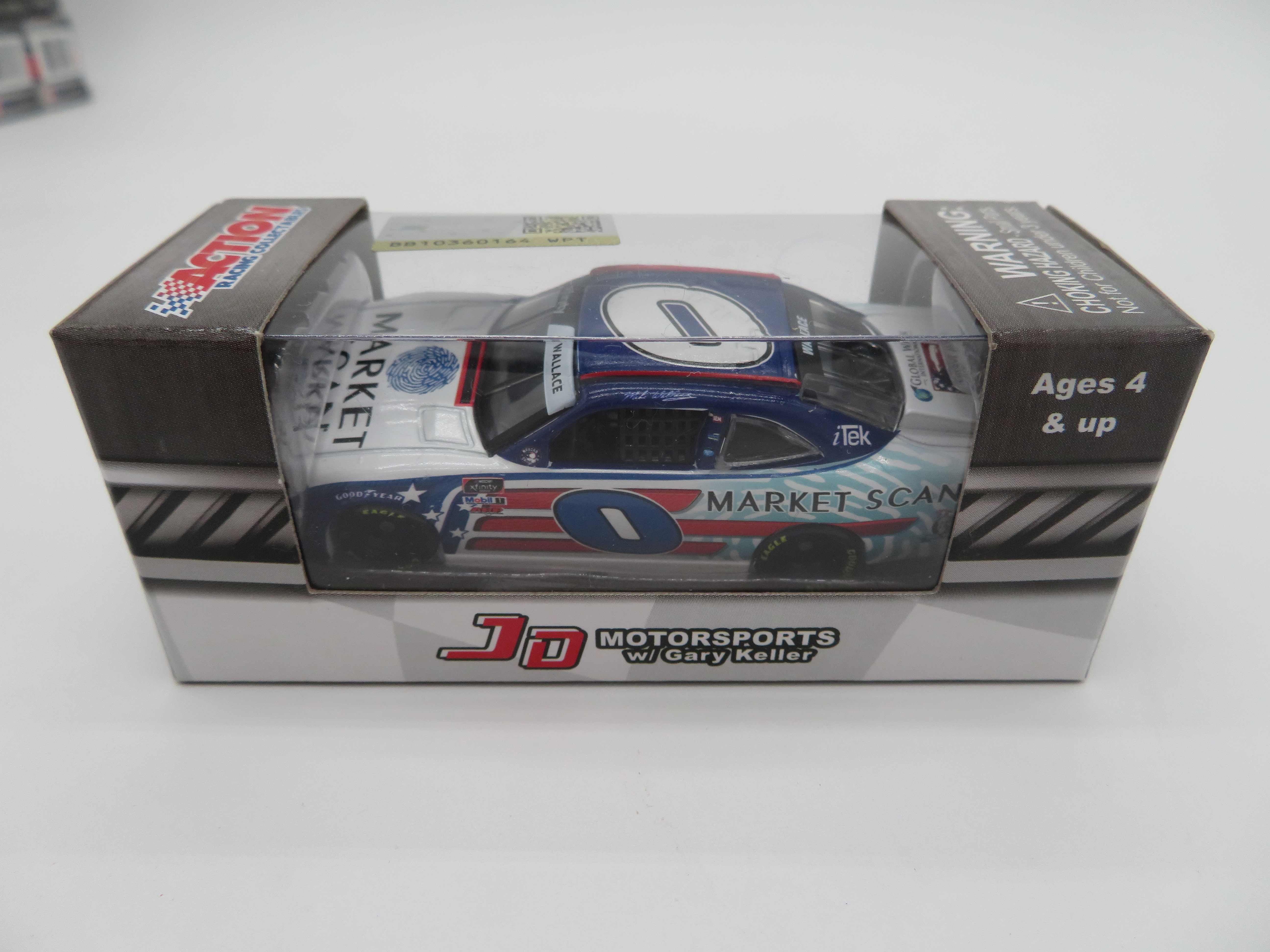 Mike Wallace 2020 #0 Market Scan 1:64 Nascar Diecast