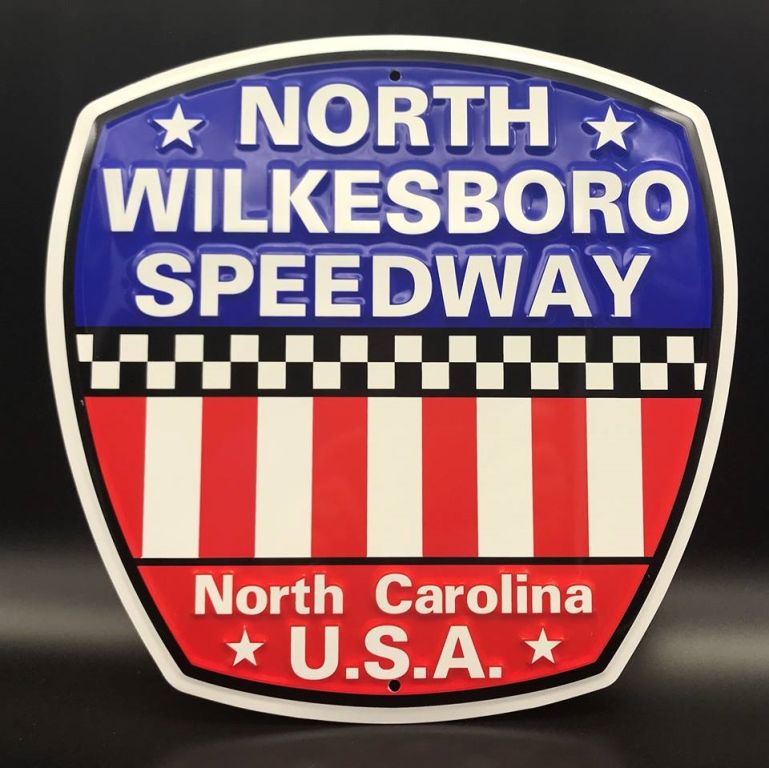 North Wilkesboro Speedway Metal Sign