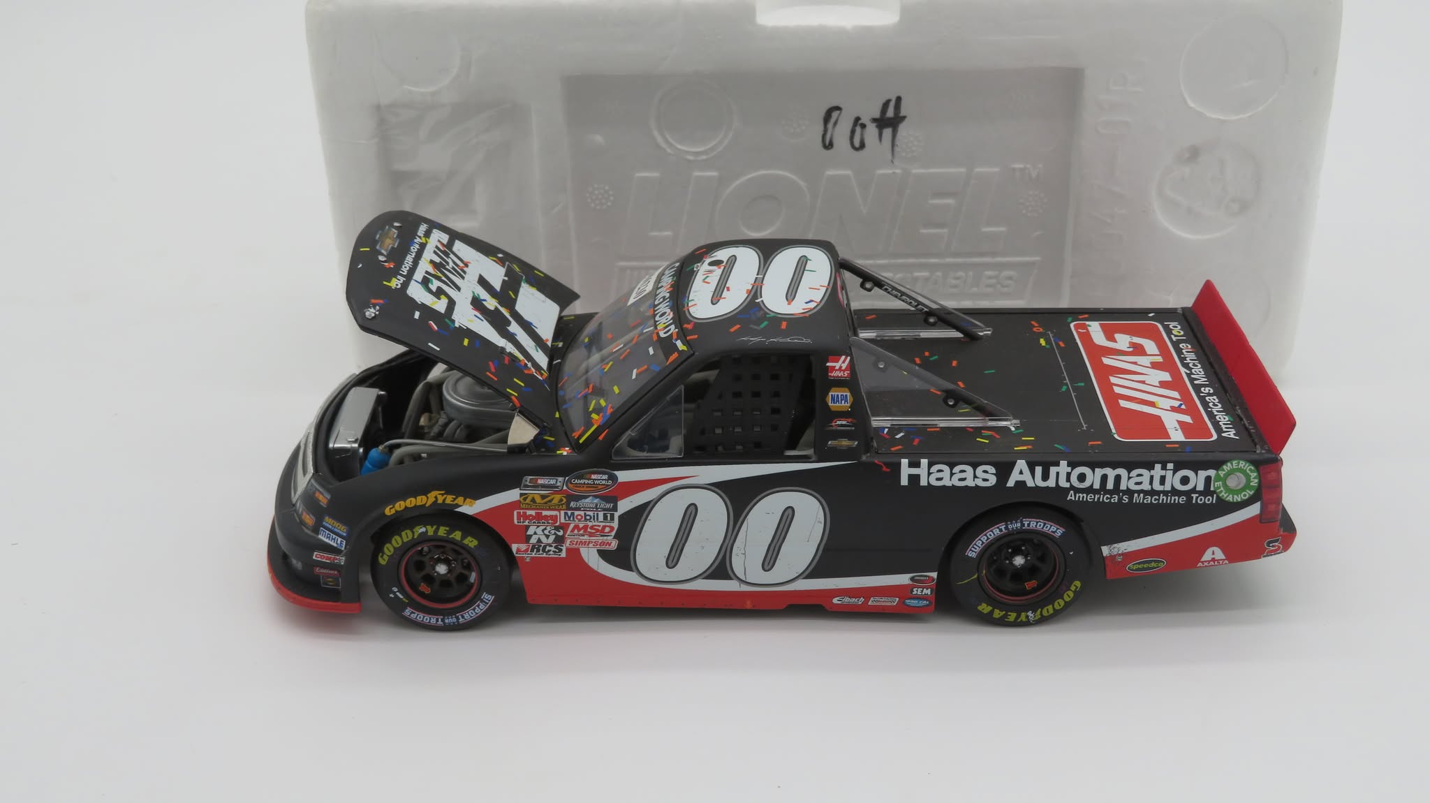 *PROTOTYPE* Kasey Kahne #00 Haas 1:24 Charlotte Truck Series Win