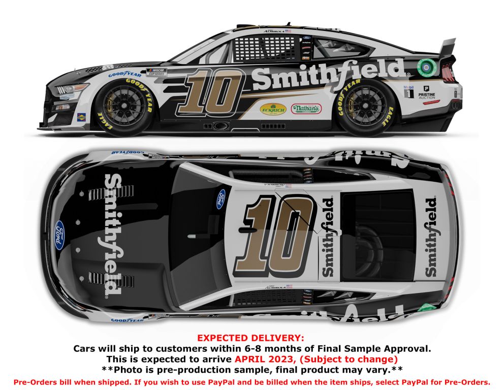 Aric Almirola 2023 Smithfield 1:64 Nascar Diecast