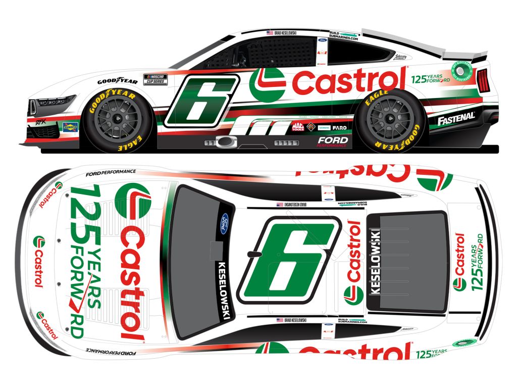 Brad Keselowski Autographed 2024 Castrol 125 Years Forward1:24 Nascar ...