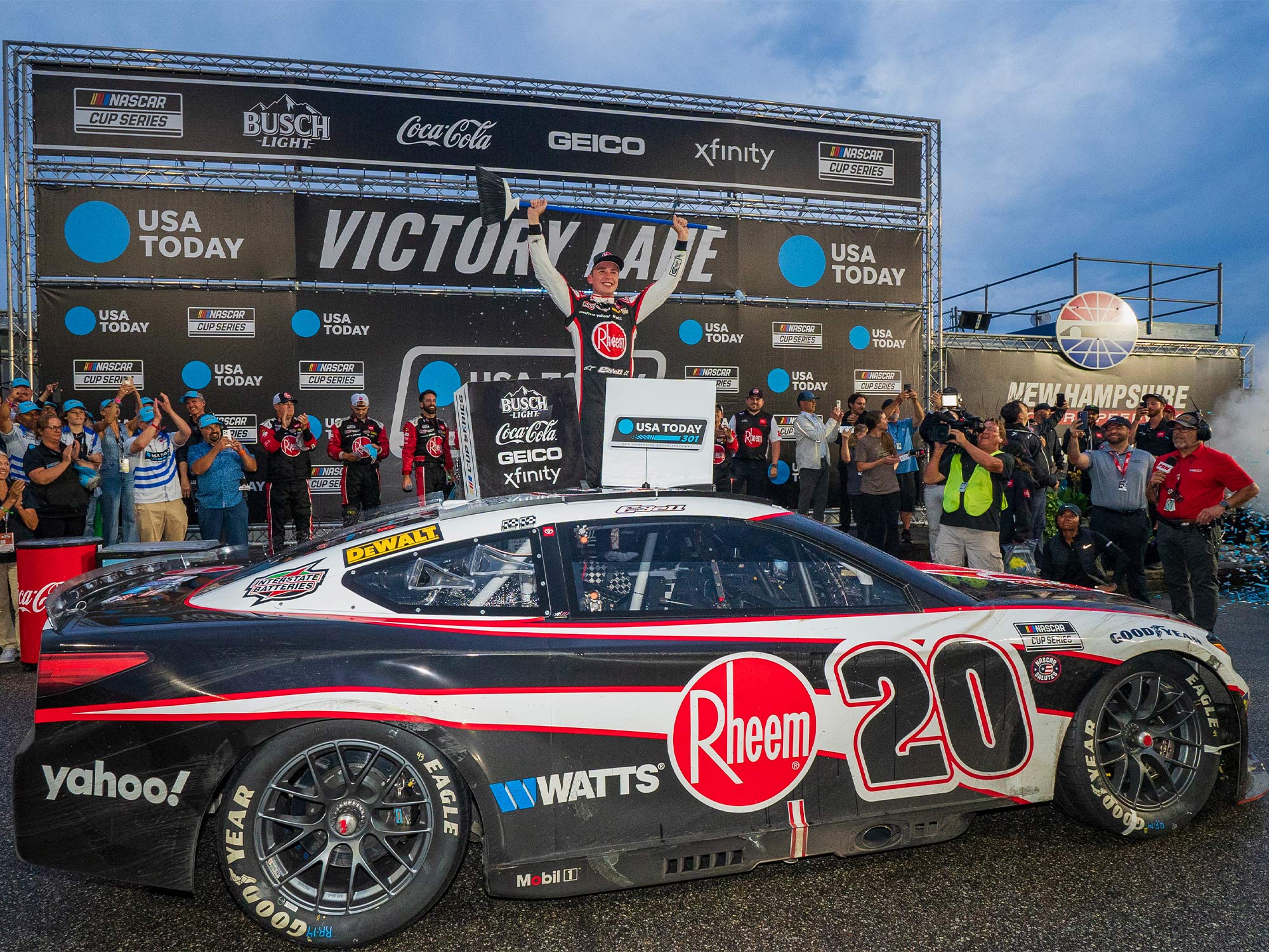 Christopher Bell 2024 Rheem New Hampshire 6/23 Race Win 1:24 Nascar Diecast