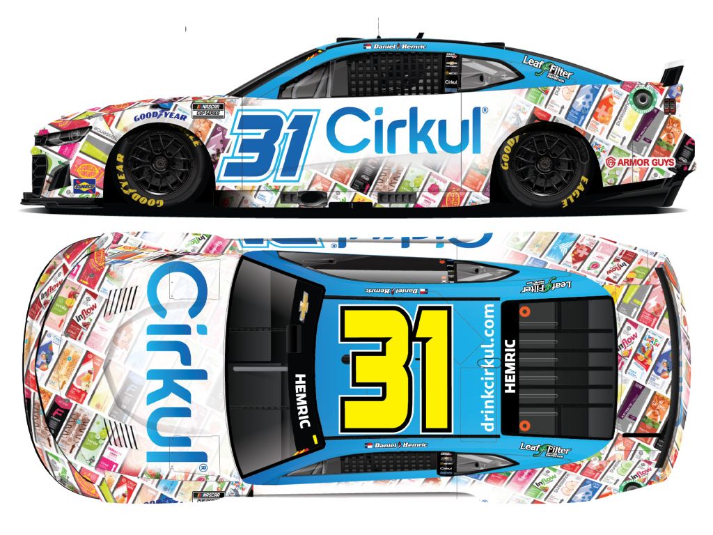 Daniel Hemric 2024 Cirkul 1:64 Nascar Diecast