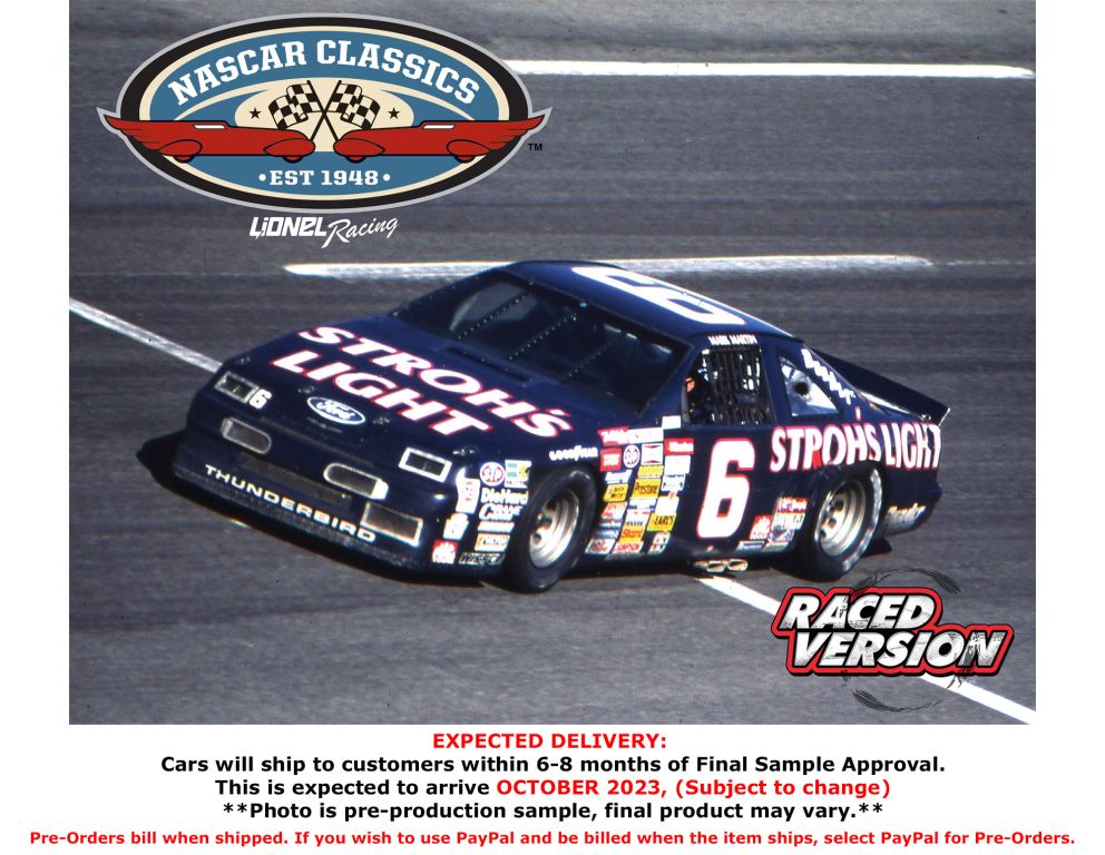 Mark Martin 1989 Stroh's Light Rockingham 10/22/89 First Cup Win 1:24 ...