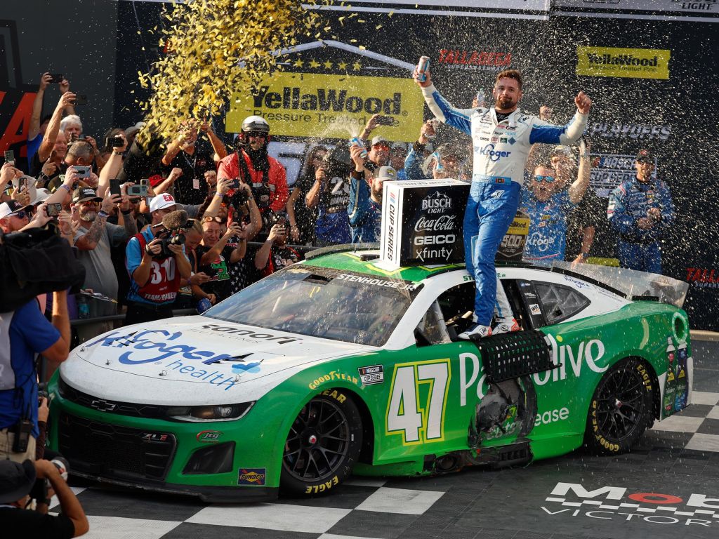 Ricky Stenhouse Jr. 2024 Kroger Health/Palmolive Talladega 10/6 Race ...