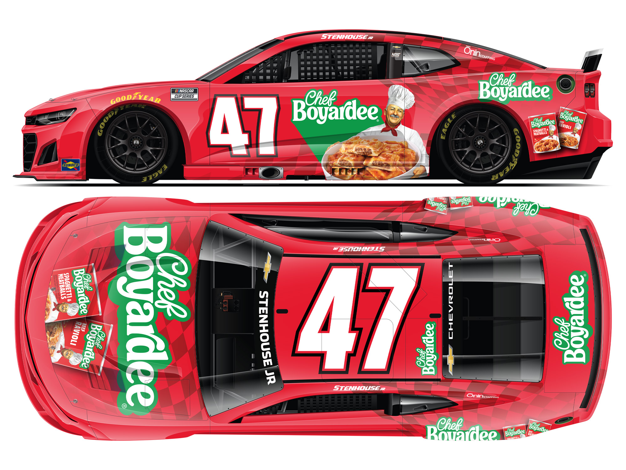 Ricky Stenhouse Jr. 2026 Chef Boyardee 1:64 Nascar Diecast