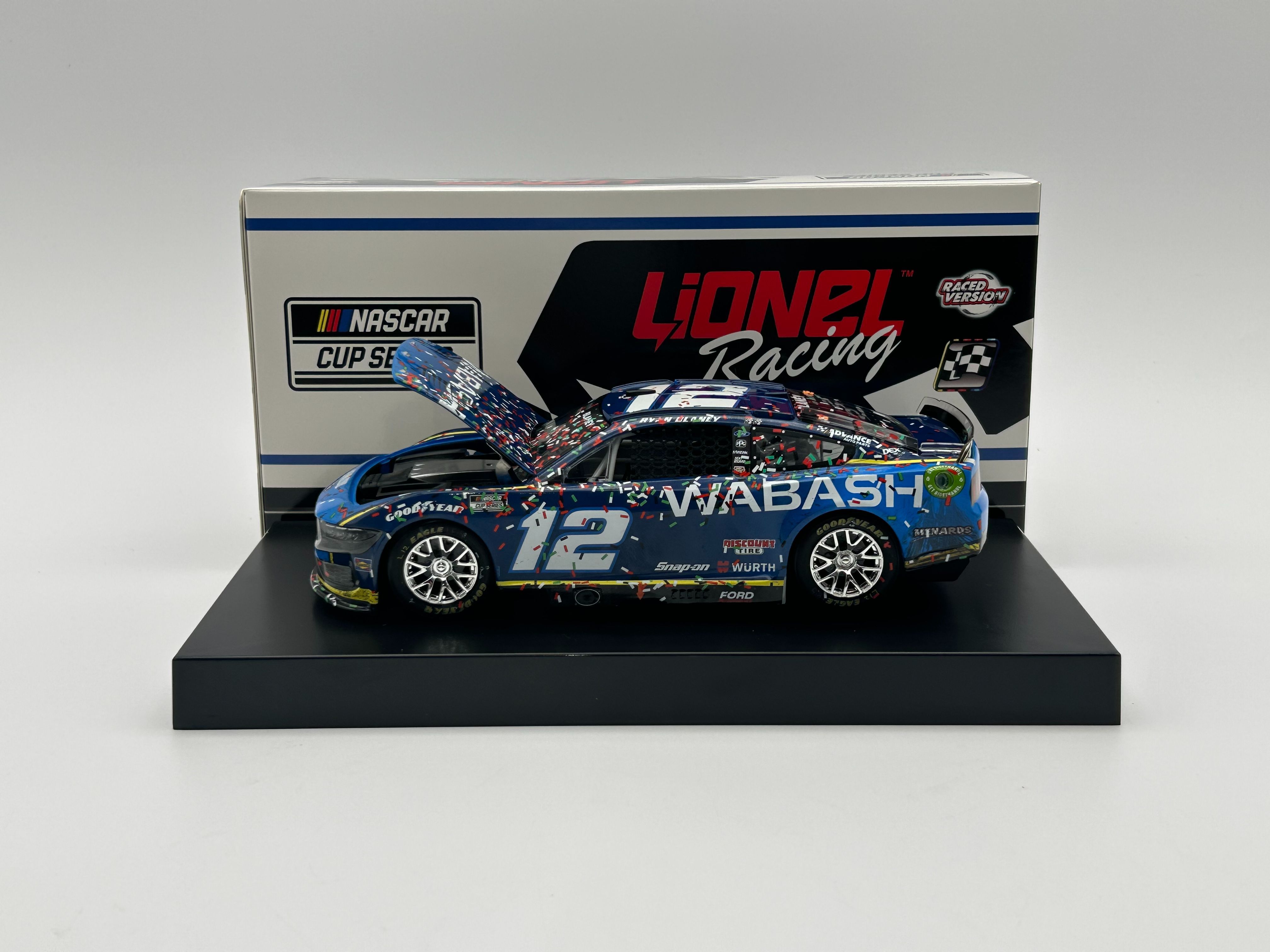 Ryan Blaney 2024 Wabash Pocono 7/14 Race Win 1:24 Nascar Diecast