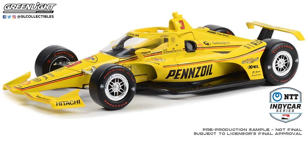 Scott McLaughlin #3 2023 Pennzoil / Team Penske - NTT IndyCar Series 1: ...