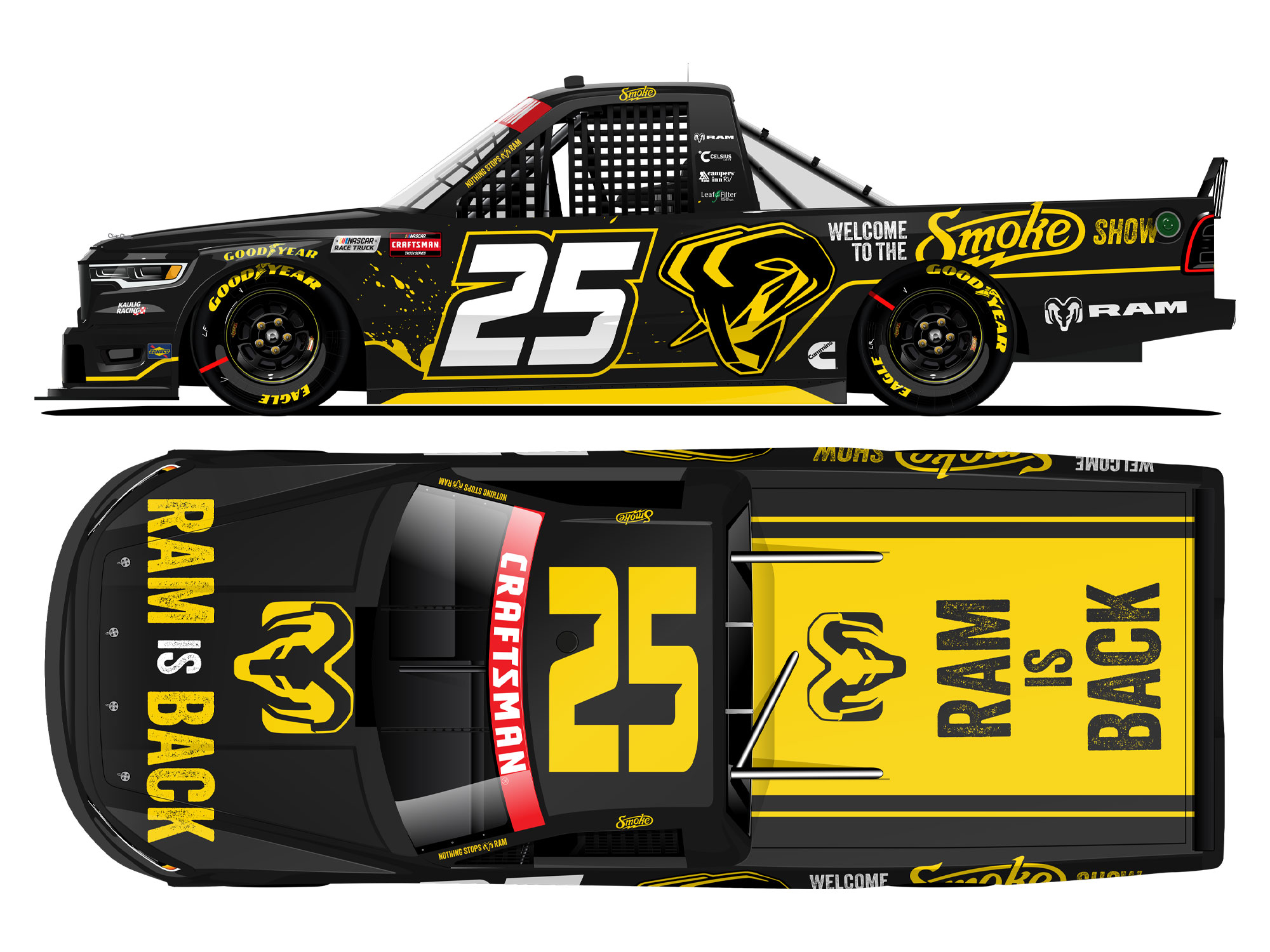 Tony Stewart 2026 Ram is Back 1:24 Nascar Diecast