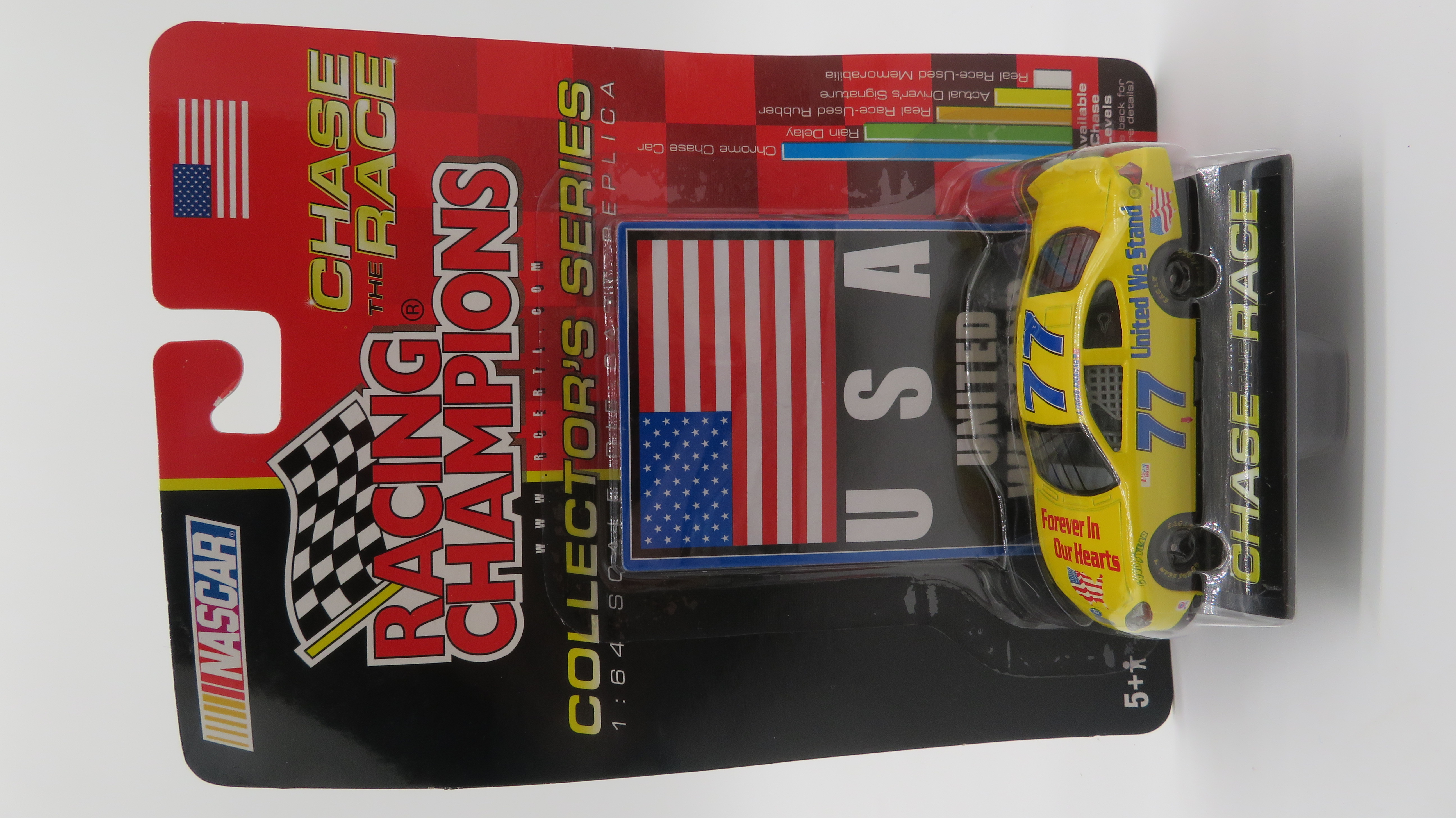 Robert Pressley 2001 #77 United We Stand 1:64 USA United We Stand Chase ...