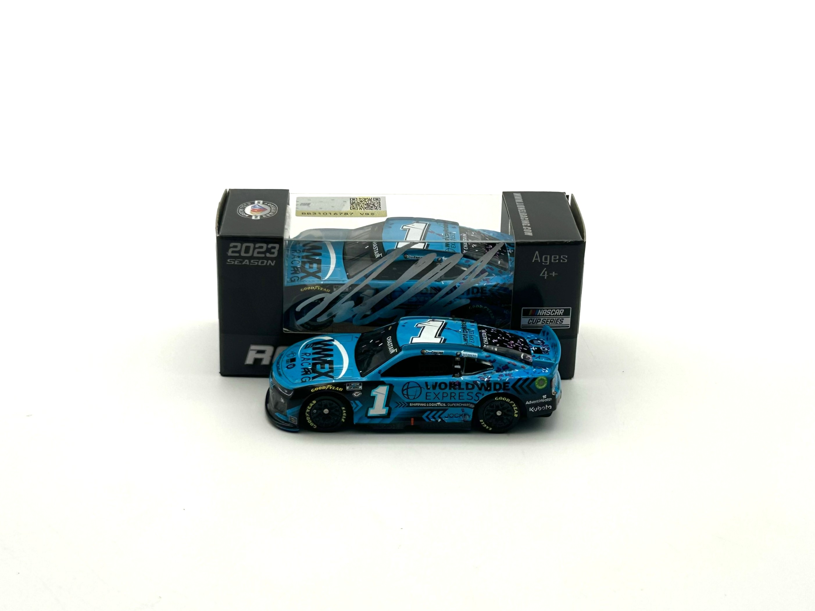 Ross Chastain Autographed 2023 #1 Worldwide Express Nashville Win 1:64 ...
