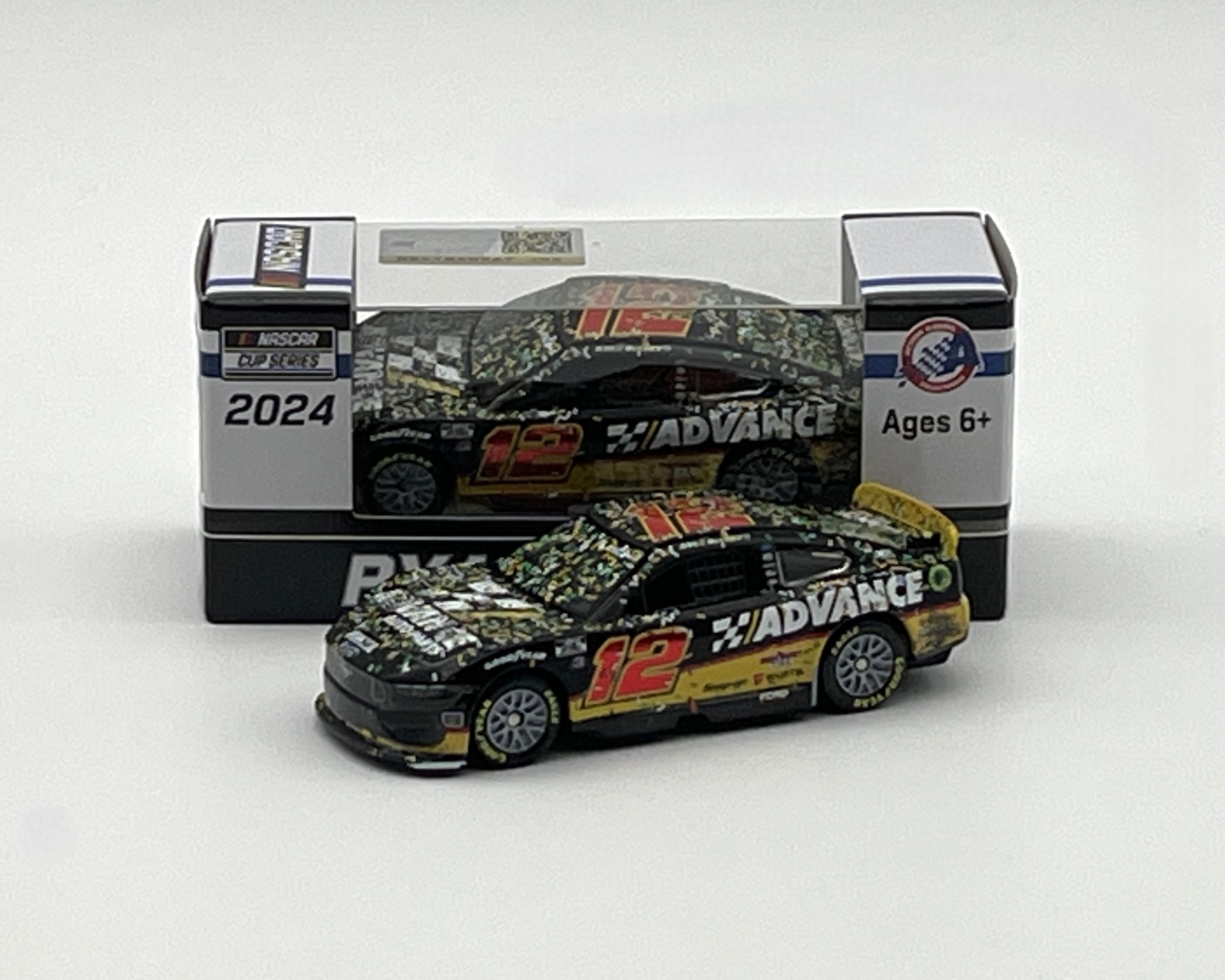 Ryan Blaney 2024 Advance Auto / Inaugural Iowa Speedway 6/16 Race Win 1 ...