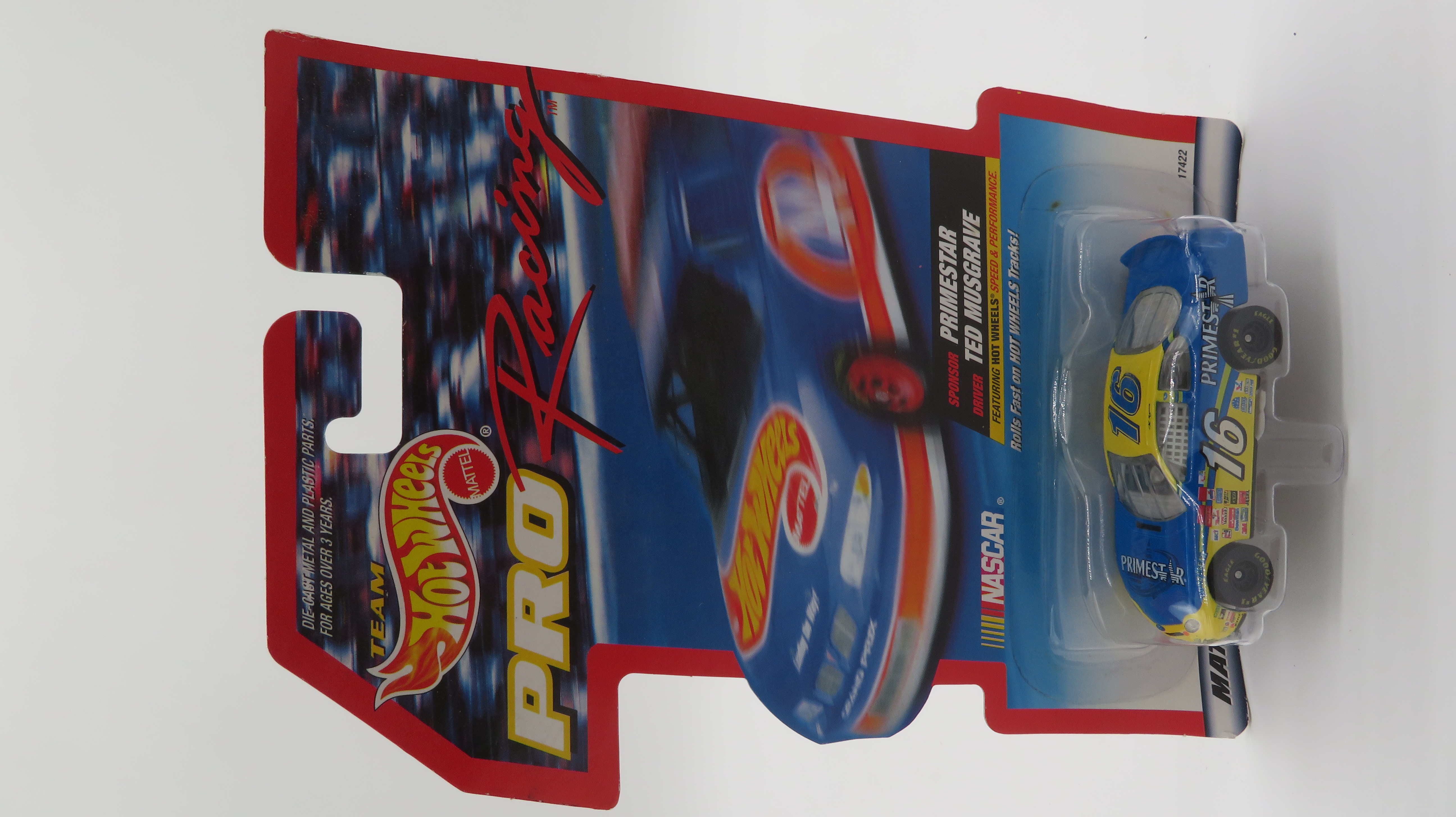 Ted Musgrave 1997 #16 PrimeStar 1:64 HotWheels Pro Racing