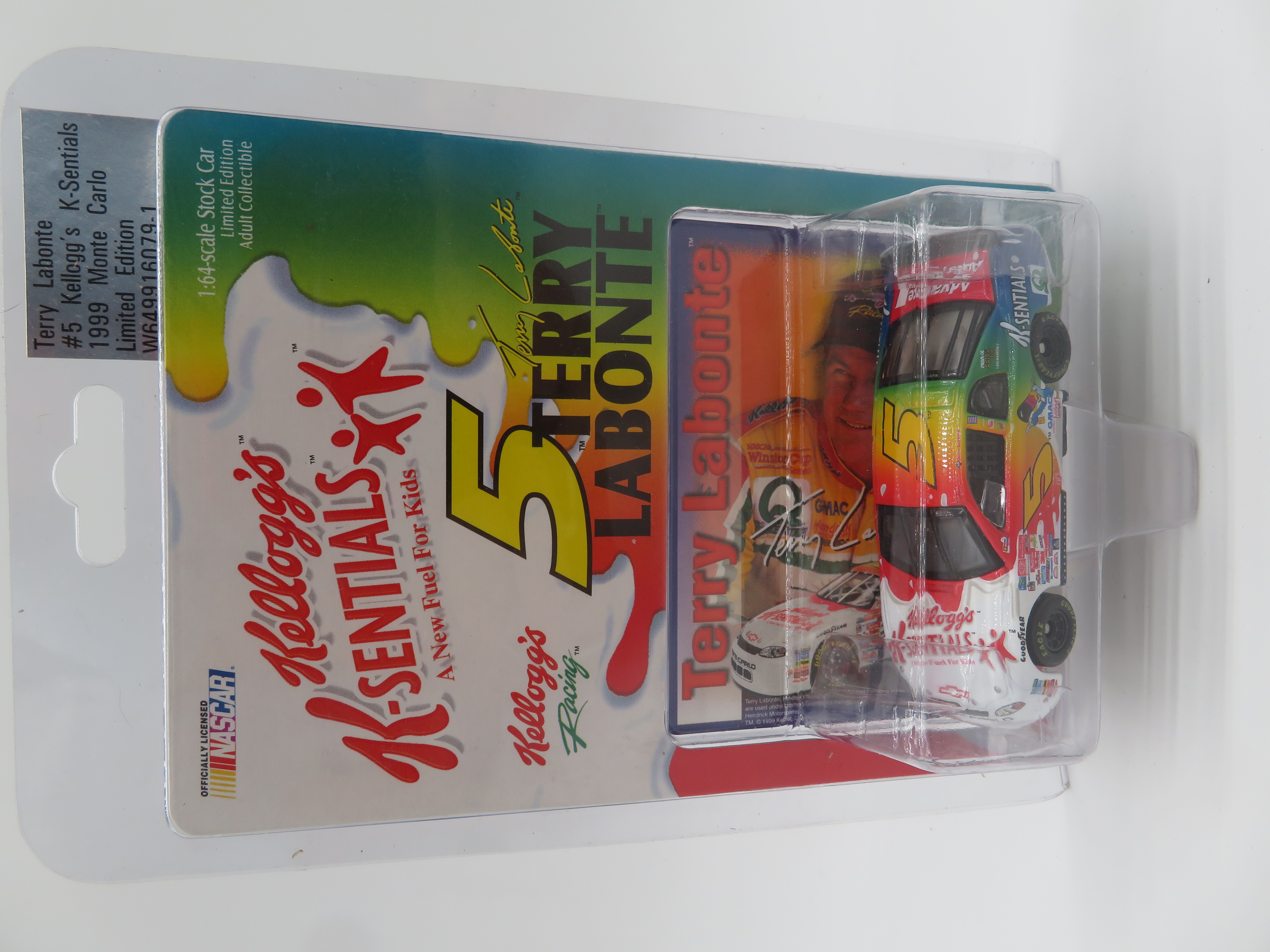 Terry Labonte 1999 #5 Kellogg's K-Sentials 1:64 Nascar Diecast
