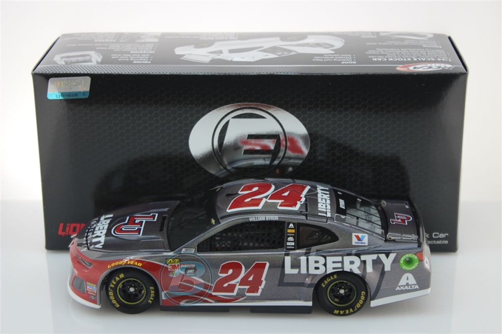 William Byron 2018 Liberty University 1:24 Elite Flashcoat Color Nascar ...