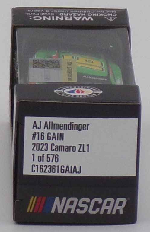 AJ Allmendinger 2023 Gain 1:64 Nascar Diecast - Diecast Chassis