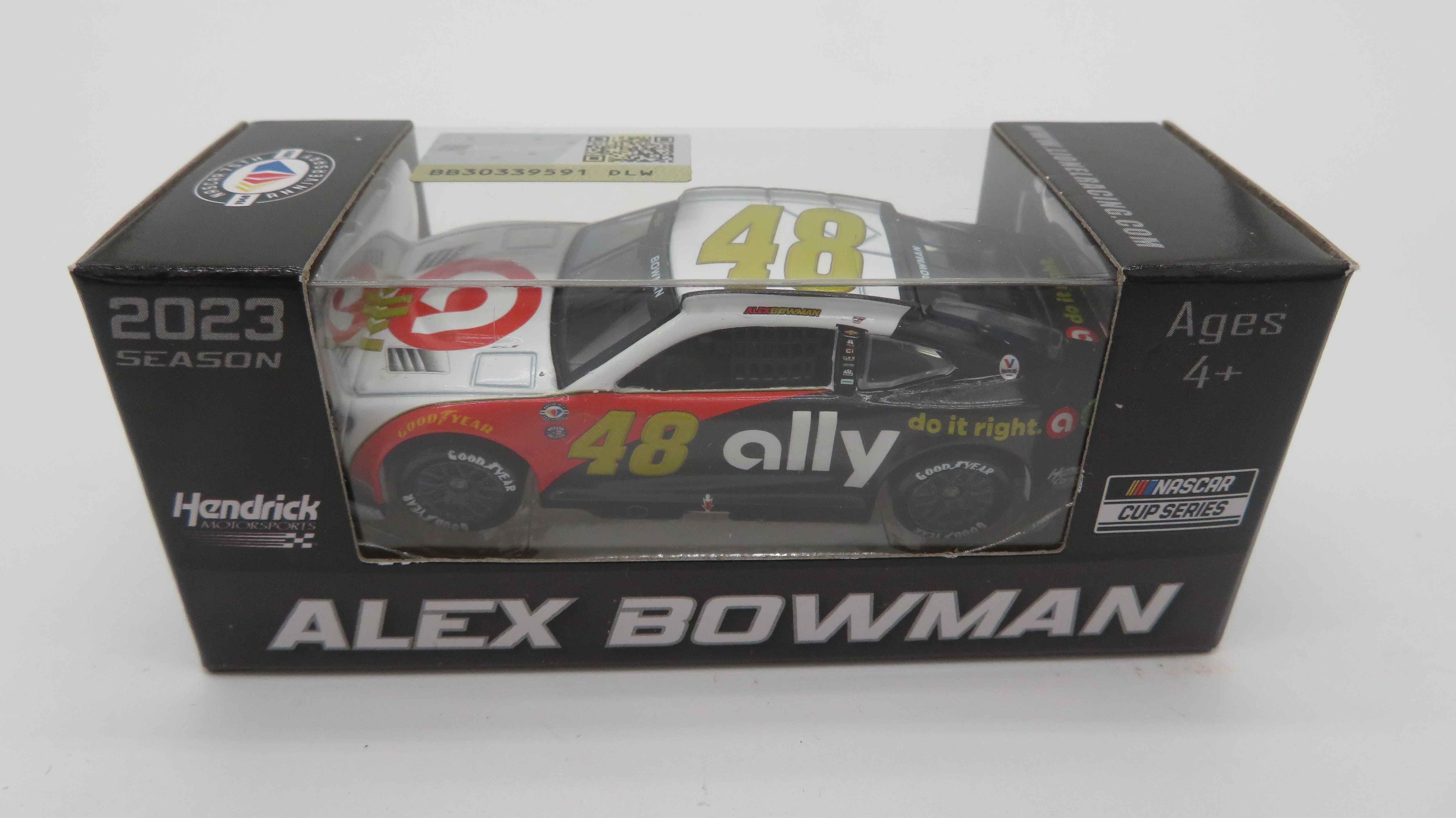 Alex Bowman 2023 #48 Ally Darlington Throwback 1:64 Nascar Diecast