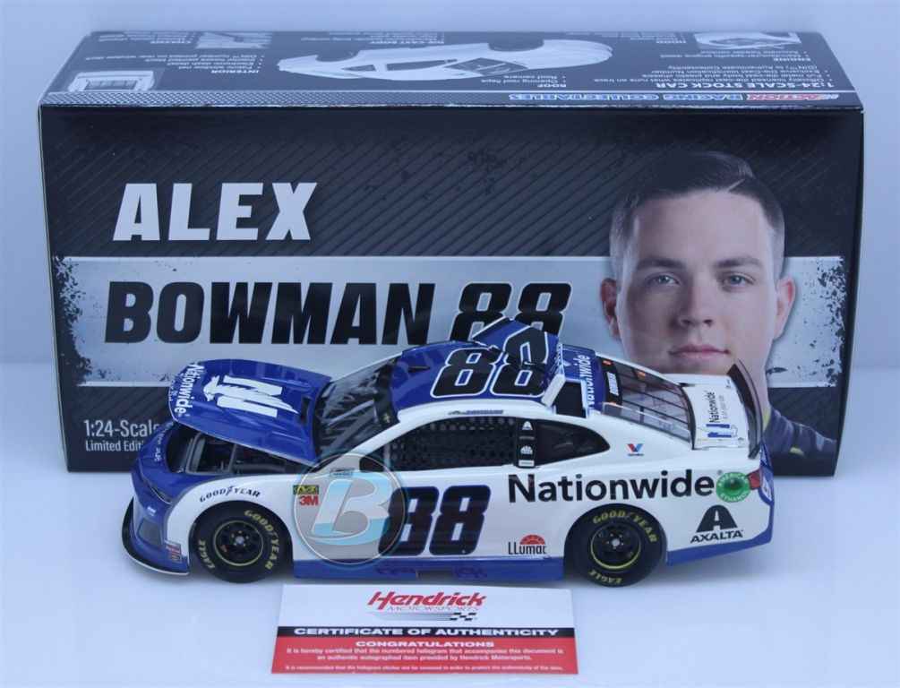 Alex Bowman Autographed 2019 Nationwide 1:24 Nascar Diecast