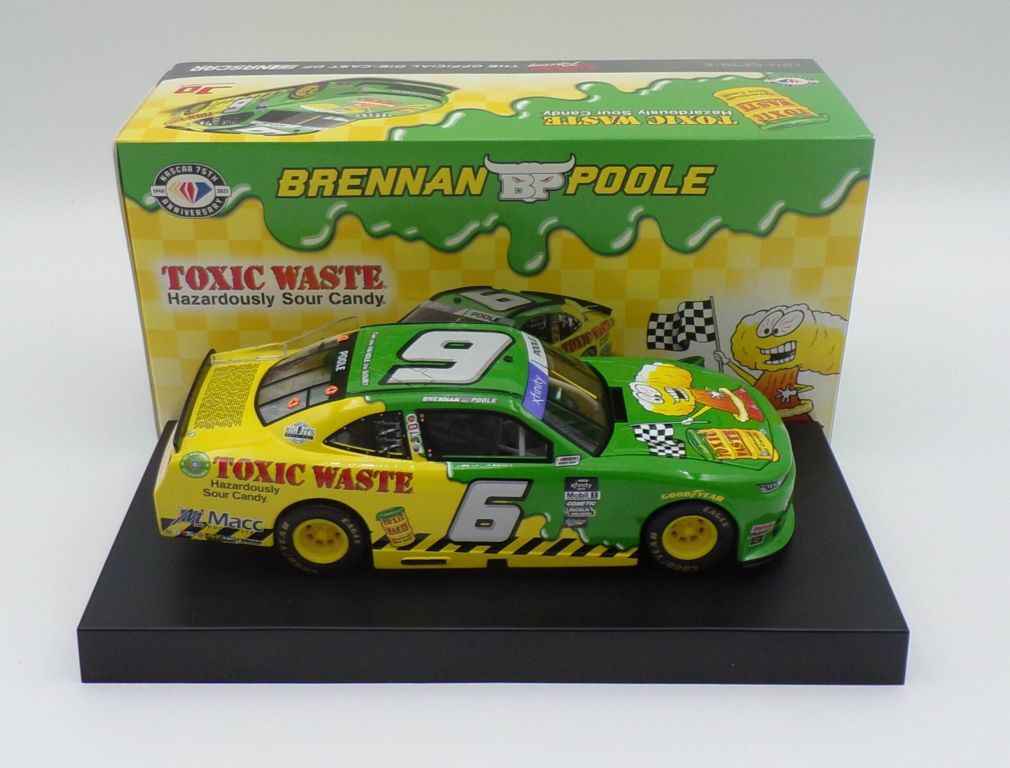 Brennan Poole 2023 Toxic Waste Candy 1:24 Nascar Diecast