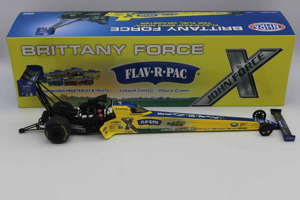 Brittany Force 2023 Flav-R-Pac 1:24 Top Fuel Dragster NHRA Diecast