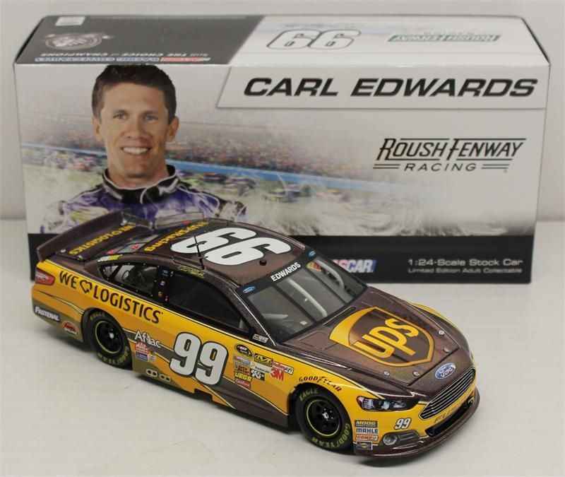 Carl Edwards 2013 UPS #99 1:24 Flashcoat Color Nascar Diecast