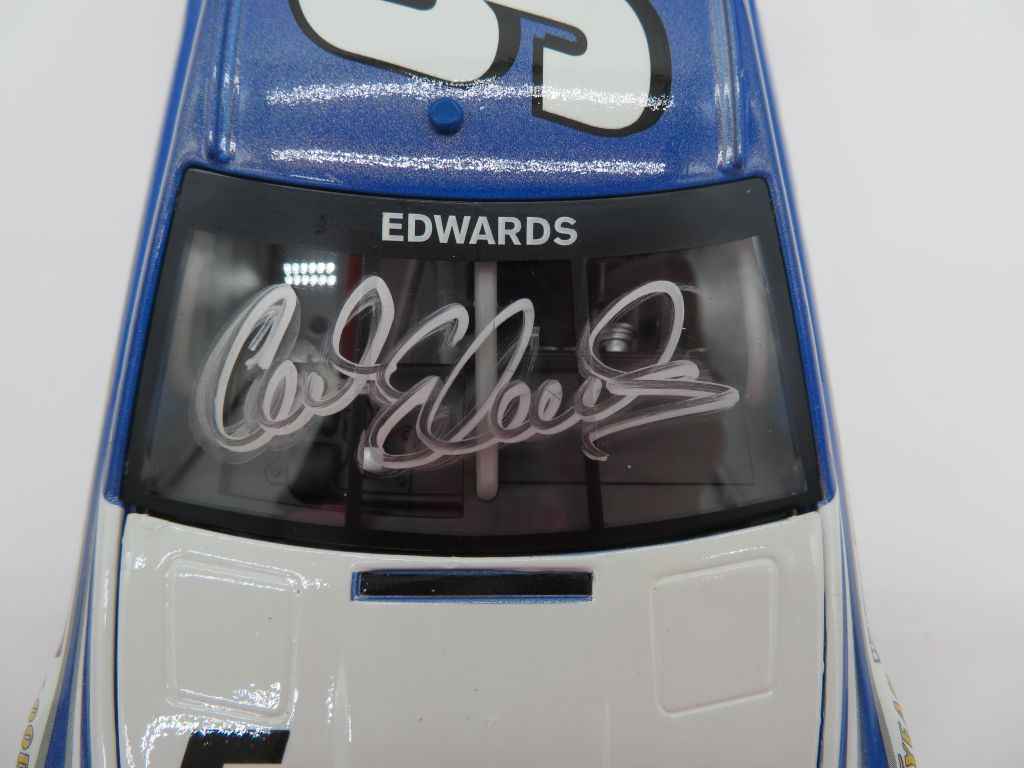 Carl Edwards Autographed 2013 Fastenal 1:24 Flashcoat Color Nascar Diecast