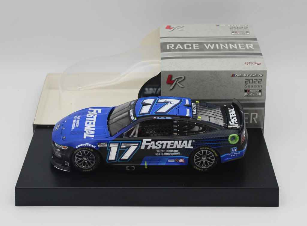 Chris Buescher 2022 Fastenal Bristol 9/17 Race Win 1:24 Elite Nascar ...