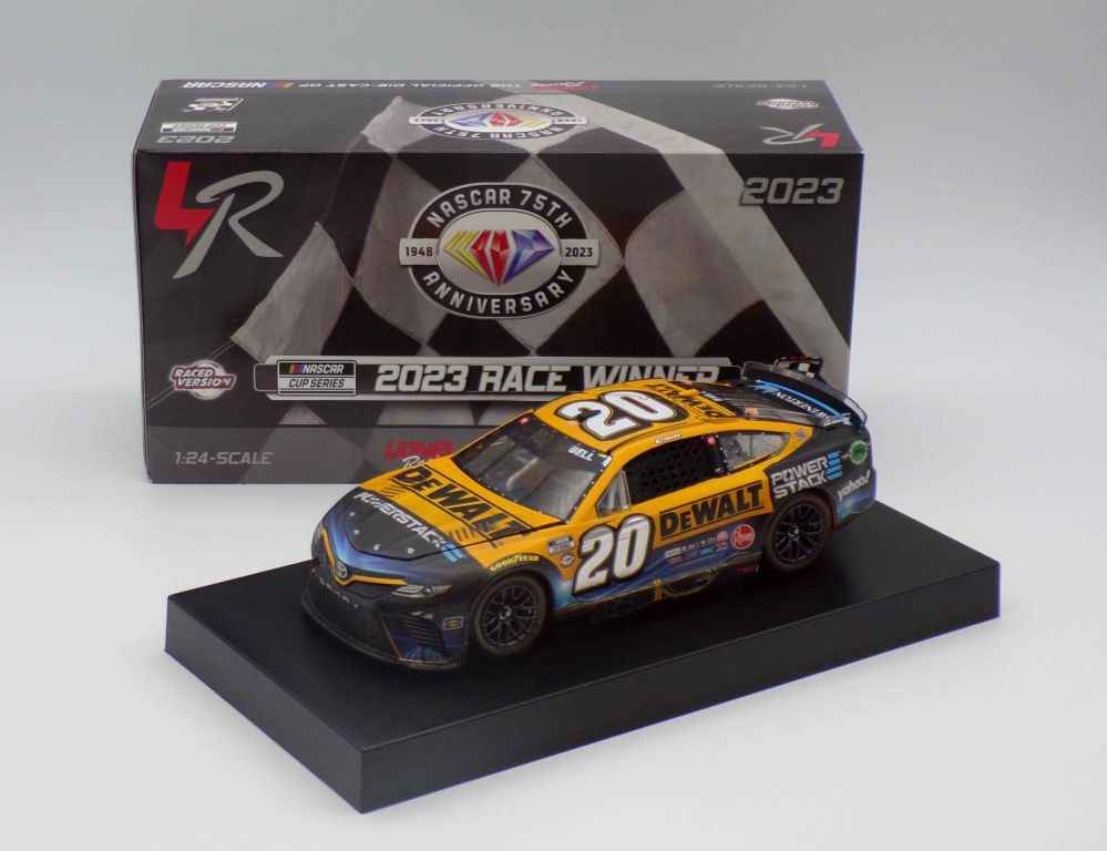 Christopher Bell 2023 DeWalt Power Stack Bristol Dirt 4/9 Race Win 1:24 ...