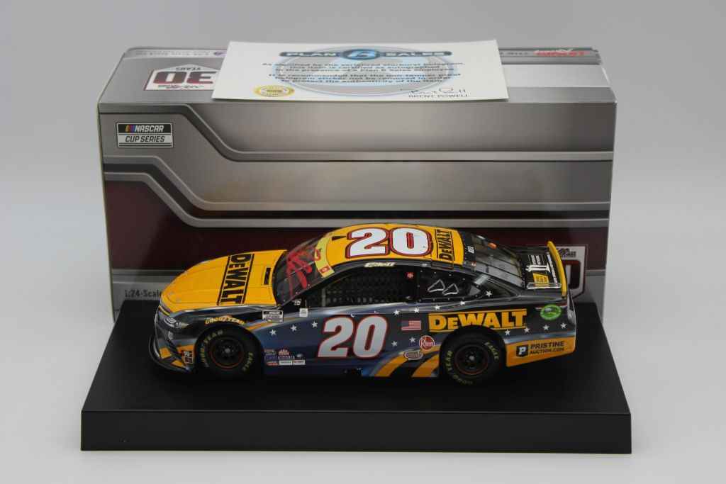 Christopher Bell Autographed w/ Red Paint Pen 2021 DeWalt Salutes First ...