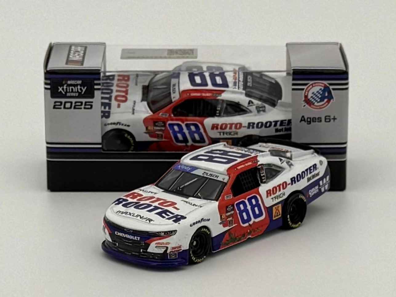 Connor Zilisch 2025 Roto-Rooter Sonoma / 7/12/25 Race Win 1:24 Nascar ...