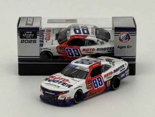 Connor Zilisch 2025 Roto-Rooter Sonoma / 7/12/25 Race Win 1:24 Nascar ...