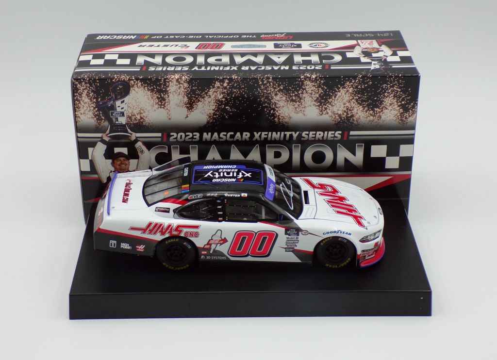 **DIN #1** Cole Custer Autographed 2023 Haas Automation / 2023 Xfinity ...