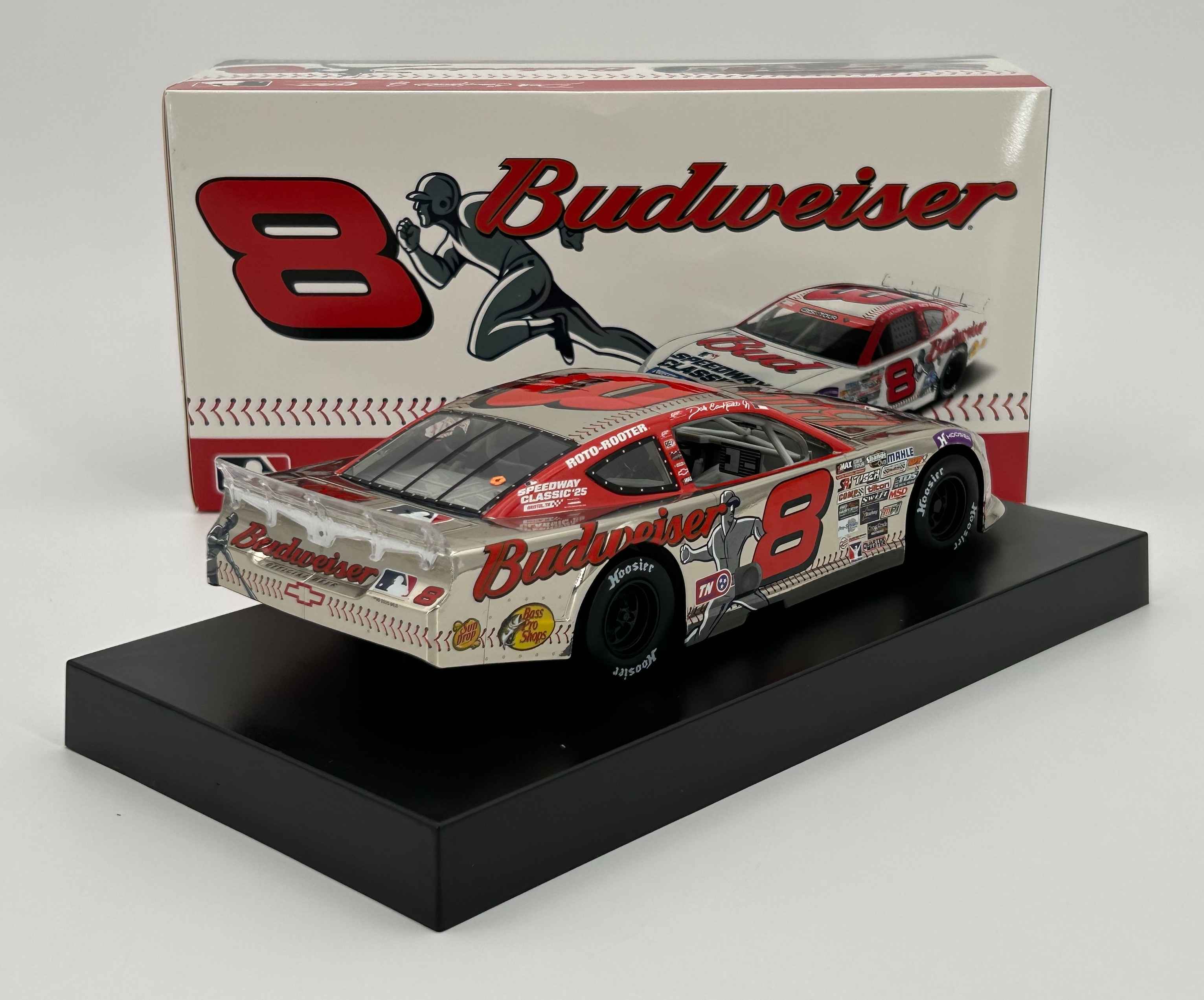 Dale Earnhardt Jr 2025 Budweiser Speedway Classic 1:24 Color Chrome ...