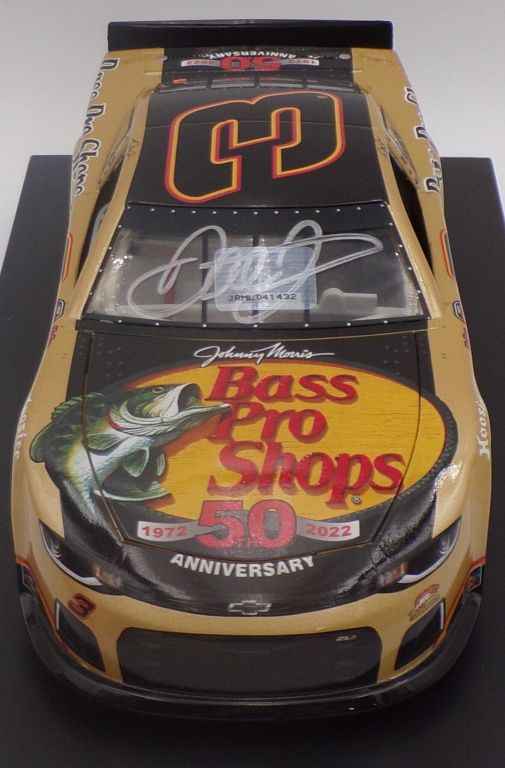 Dale Earnhardt Jr Autographed 2022 Bass Pro Shops 1:24 Late Model Stock ...